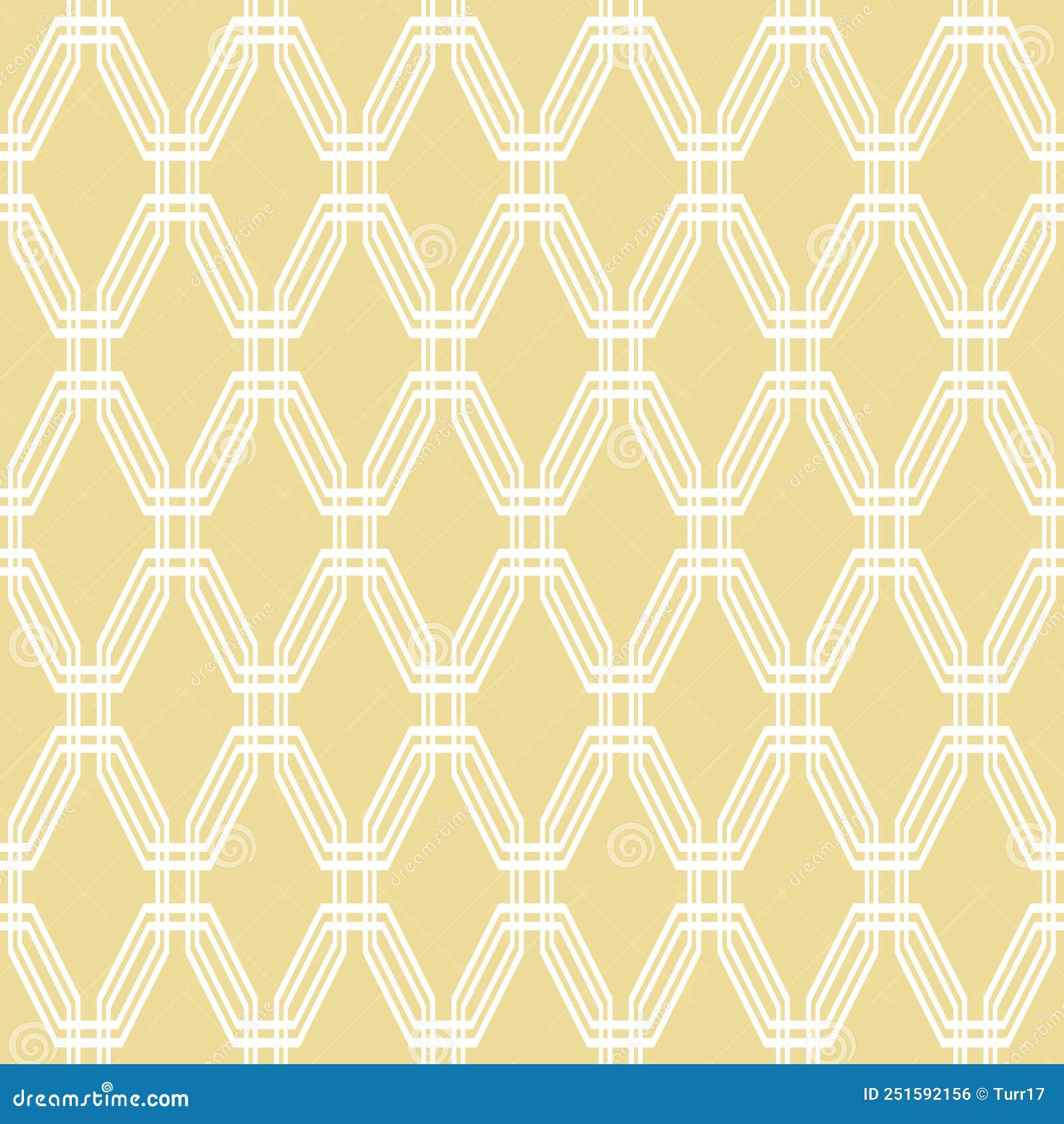 Seamless Vector Abstract Pattern with Octagonal Shapes Stock ...