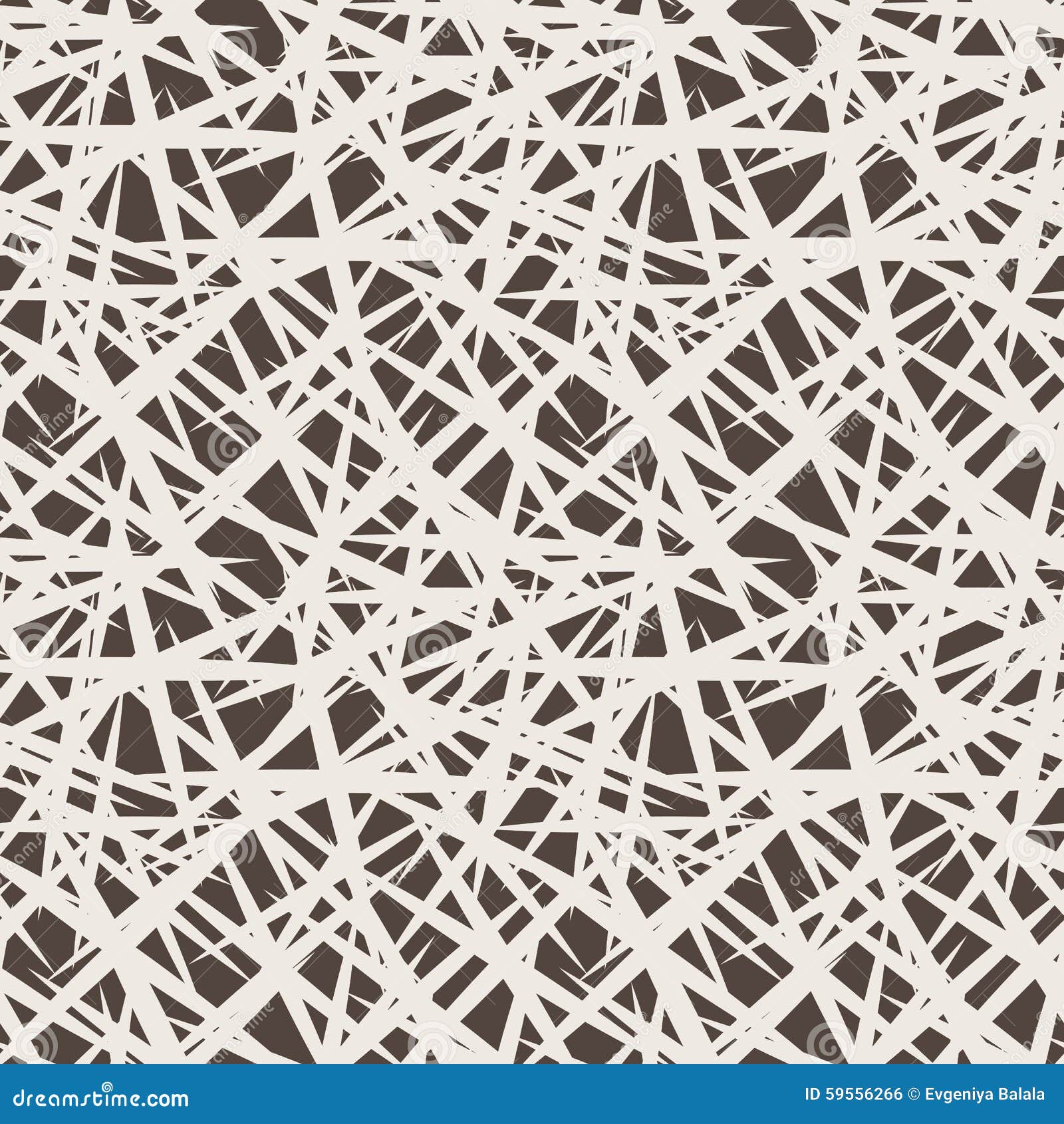 Seamless Vector Abstract Pattern of Spiked Stock Vector - Illustration ...