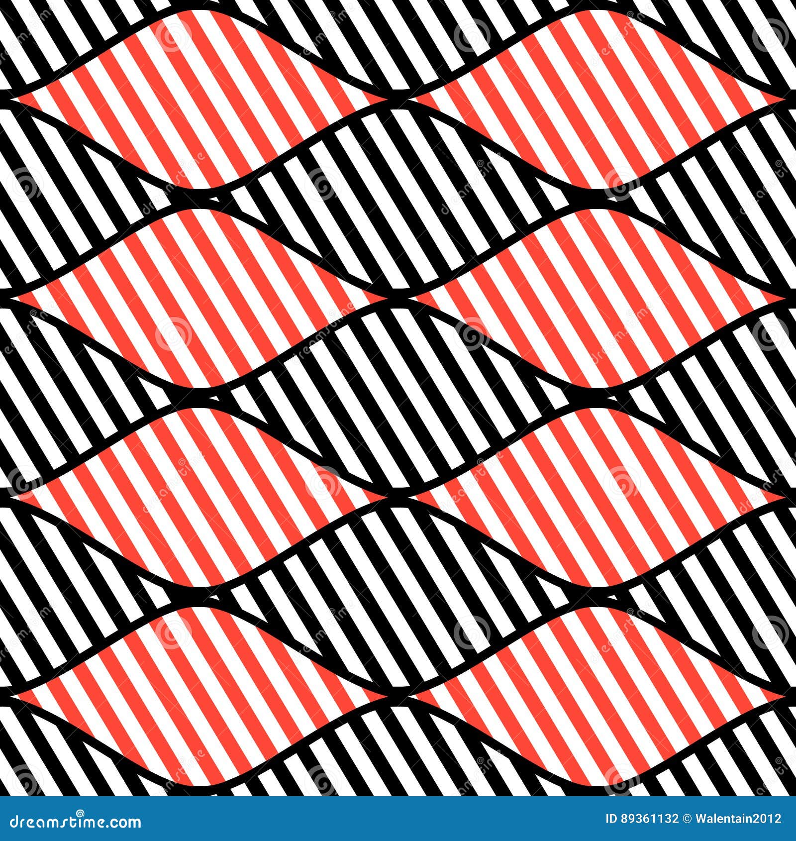 Seamless Vector Abstract Pattern. Symmetrical Geometric Repeating ...