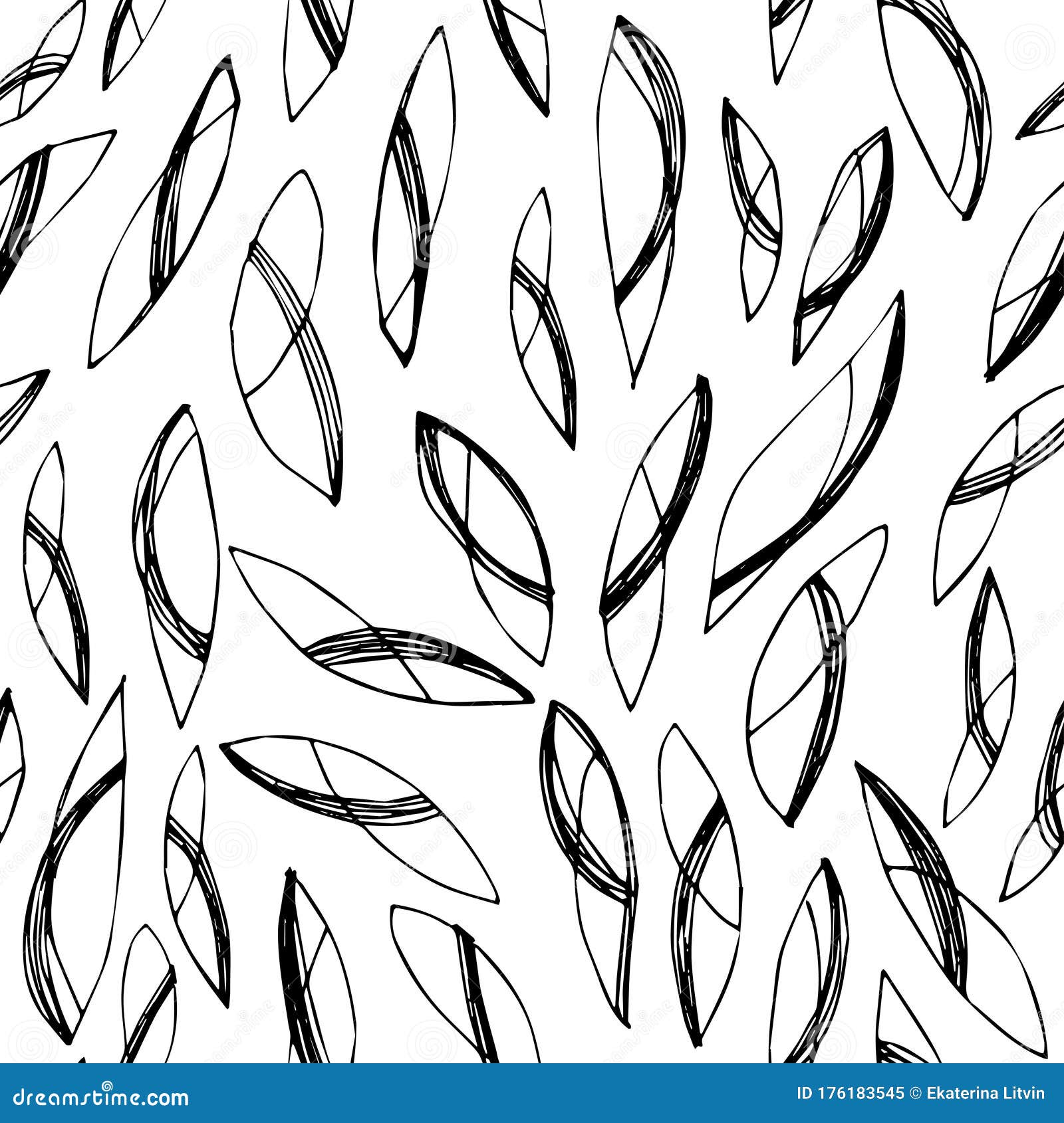 Seamless Vector Abstract Seeds Pattern Stock Vector - Illustration of ...