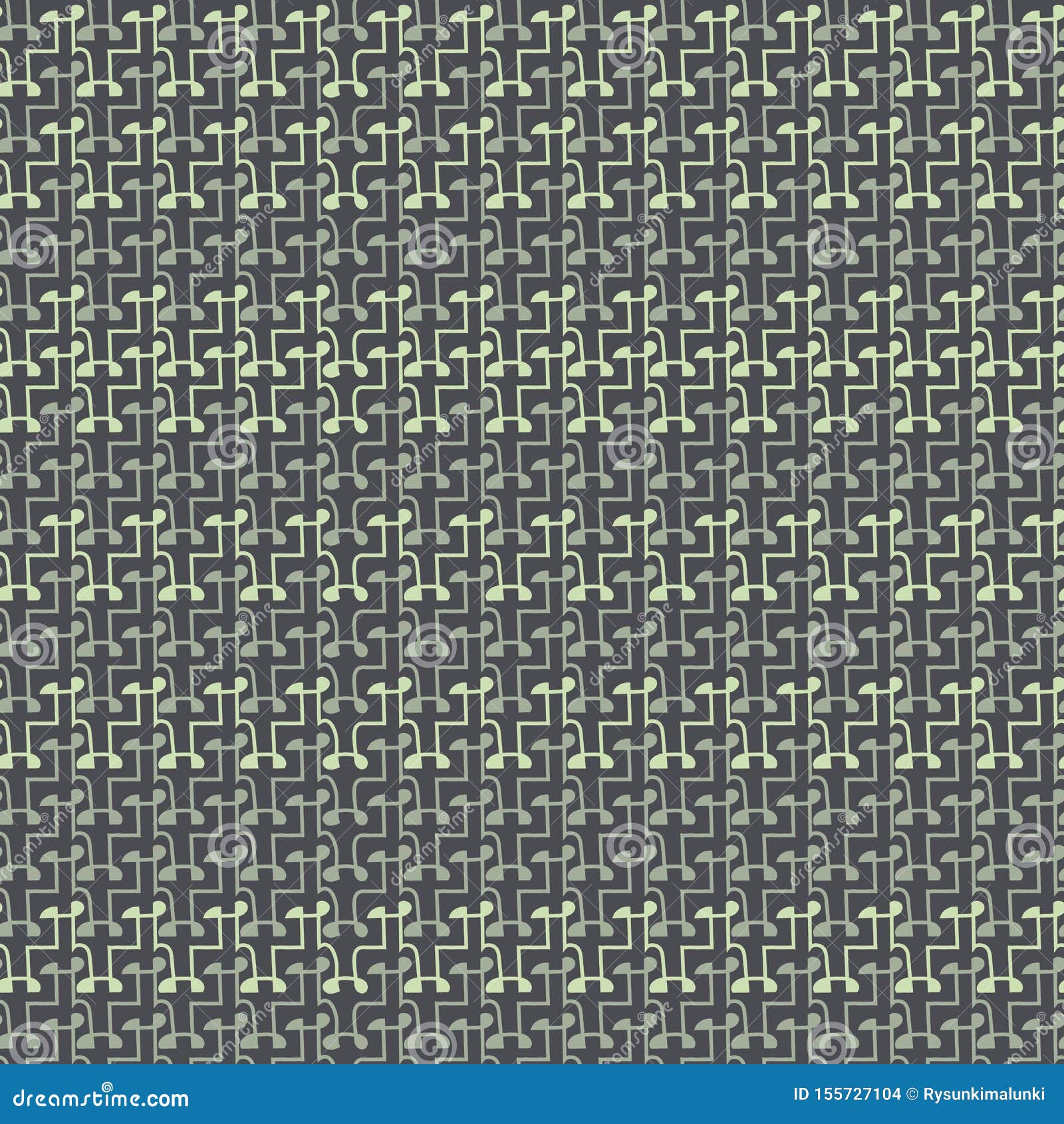 Seamless Vector Abstract Unisex Pattern in Greys and Muted Greens Stock ...