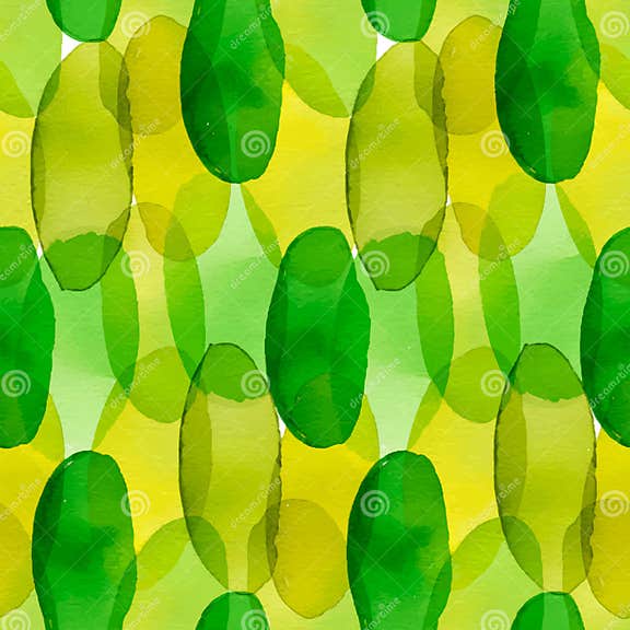 Seamless Vector Artistic Design Watercolor Stain Pattern Stock Vector ...