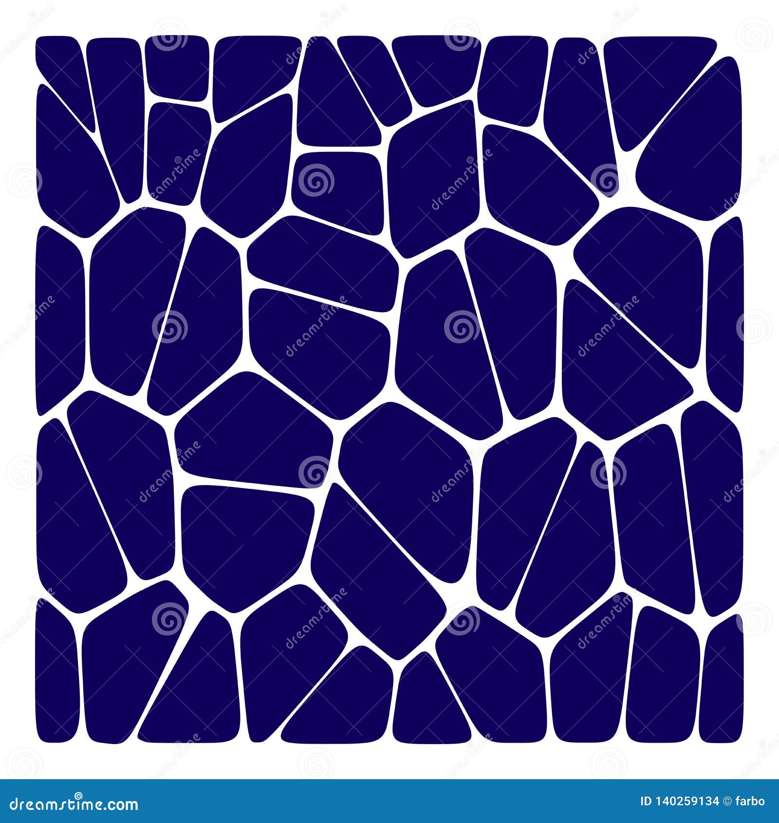 Classic Voronoi Pattern Texture Background Vector Illustration ...