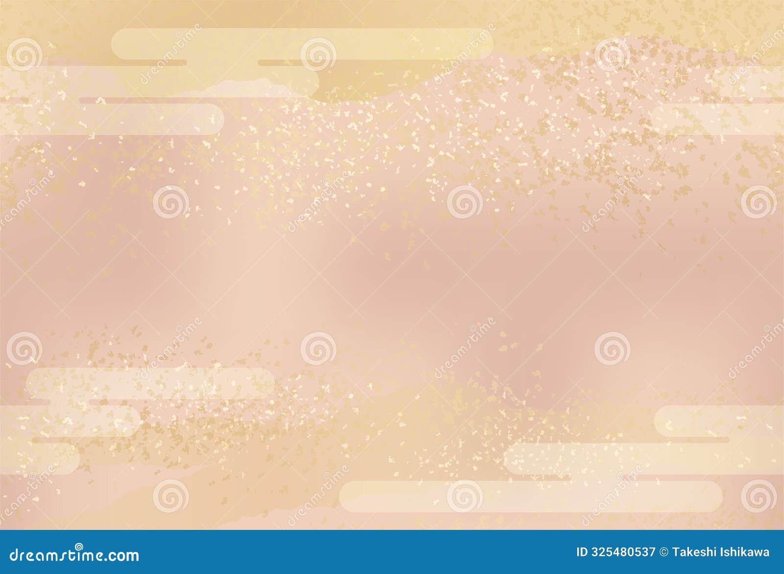 Seamless Vector Background Illustration Decorated with Japanese ...