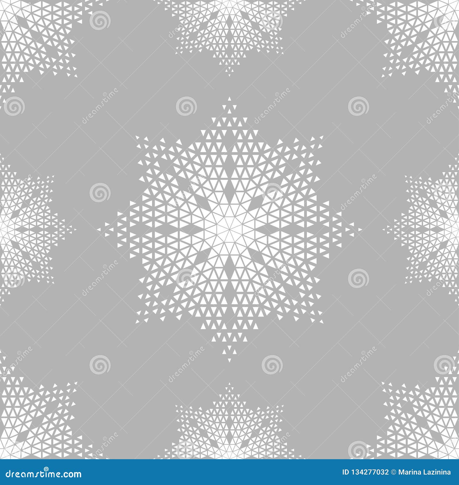 Seamless Vector Background. Octagonal Star from Triangles. Polygons ...