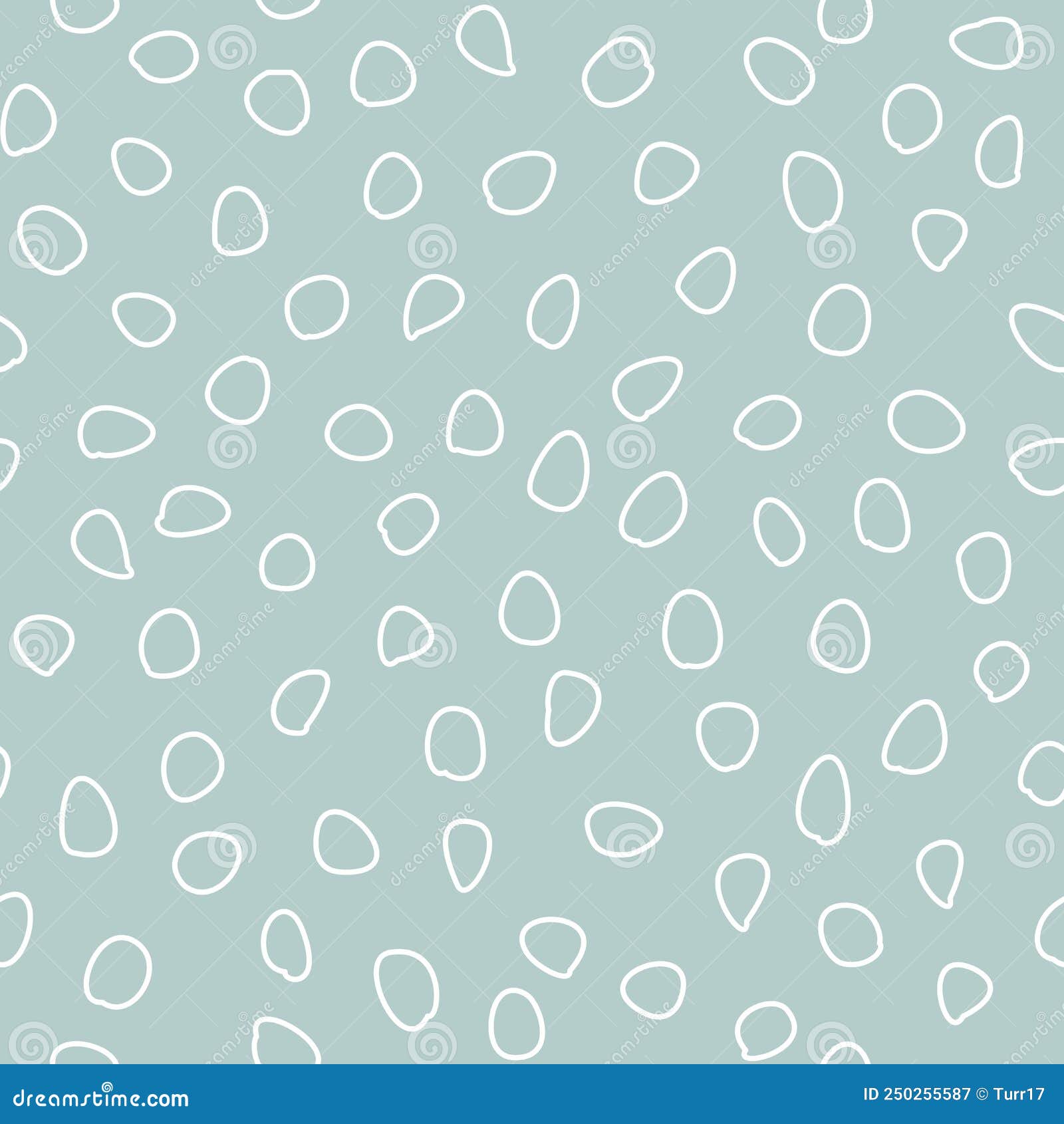 Seamless Vector Background. Pattern with Random Shapes Stock Vector ...