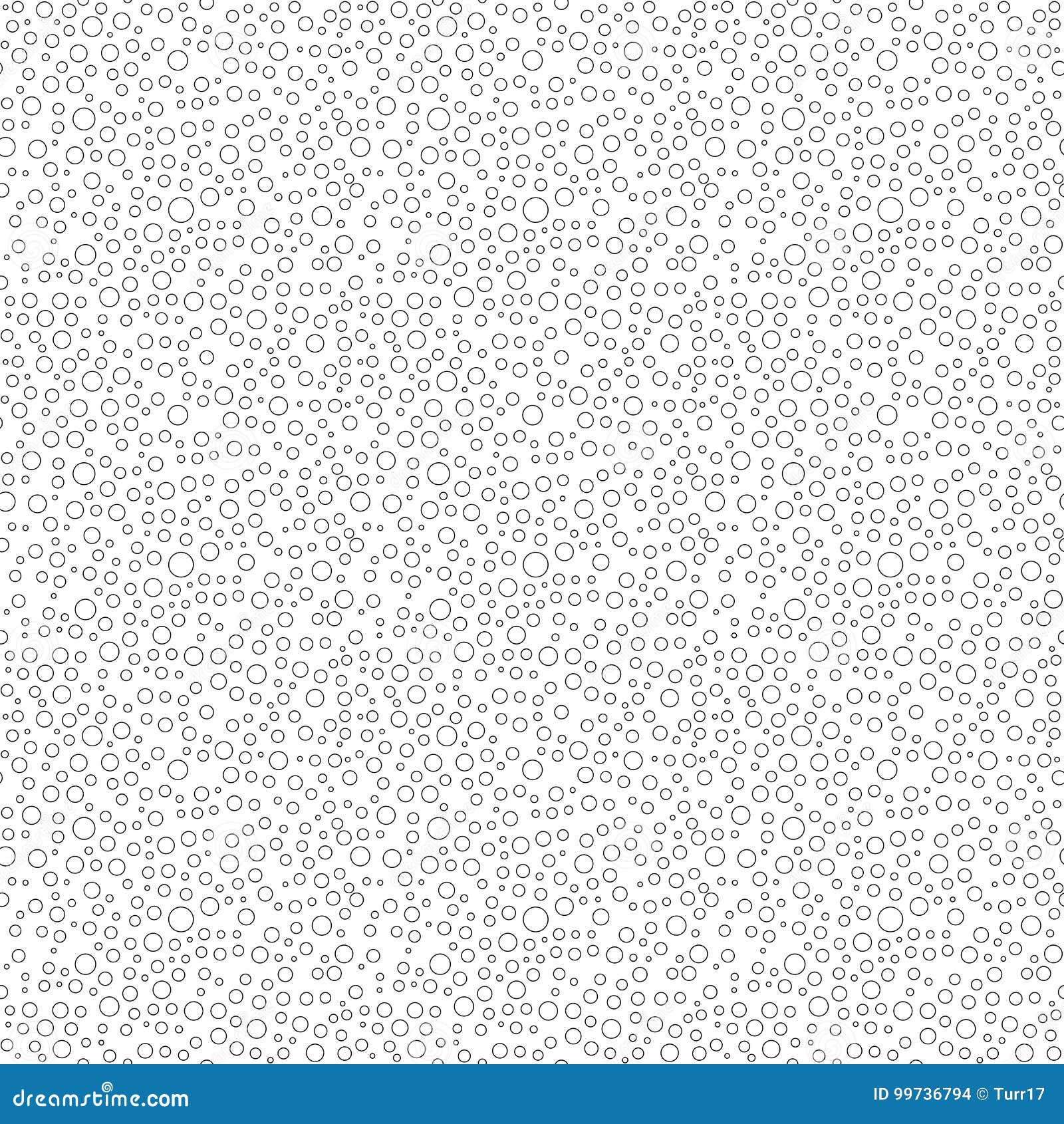 Seamless Vector Background with Random Shapes Stock Vector ...