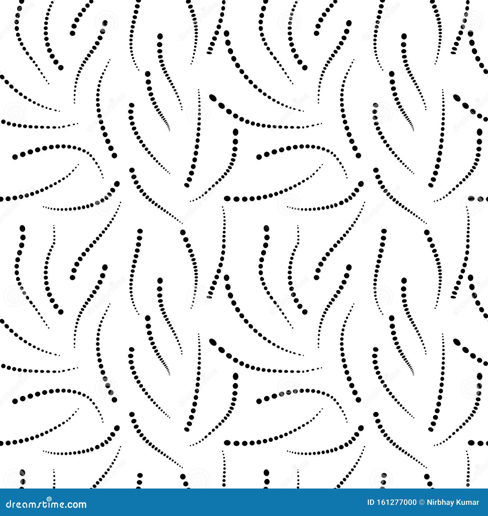 Seamless Vector Background, Simple Black and White Stripes Vector ...