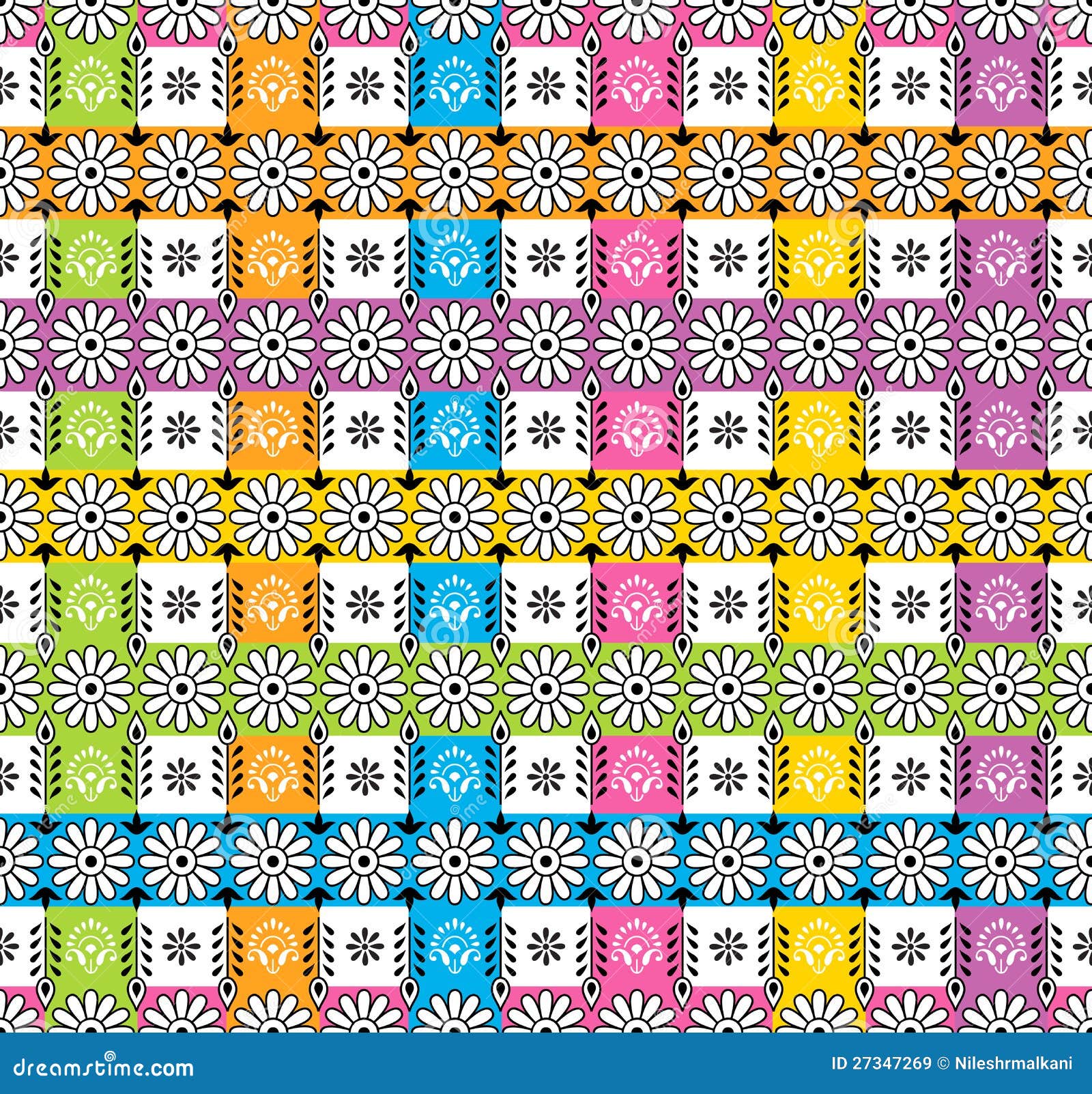 Seamless Vector Background for Wrapper Stock Vector - Illustration of ...