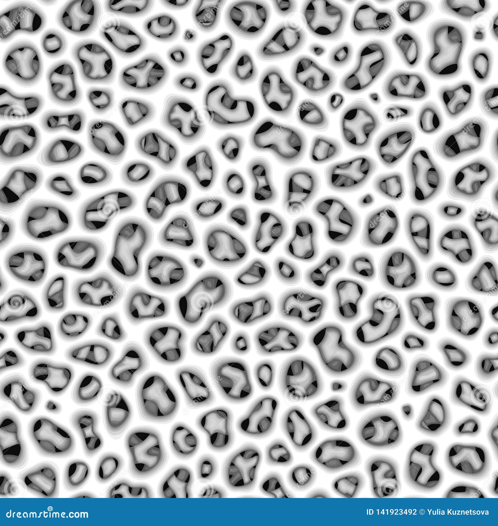 Seamless Vector Black and White Pore Texture Stock Vector ...