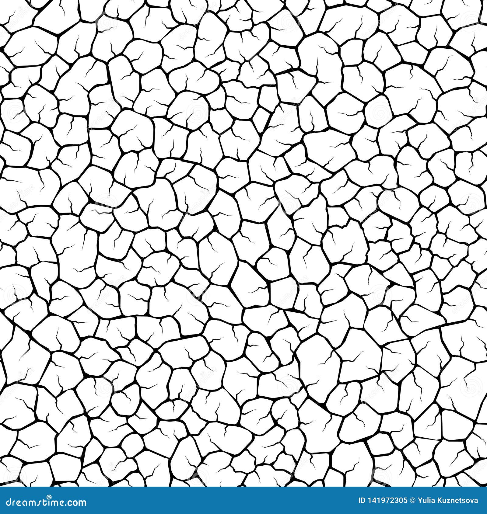 Seamless Vector Black and White Texture of Cracks Stock Vector ... Seamless Vector Black and White Texture of Cracks Stock Vector ...