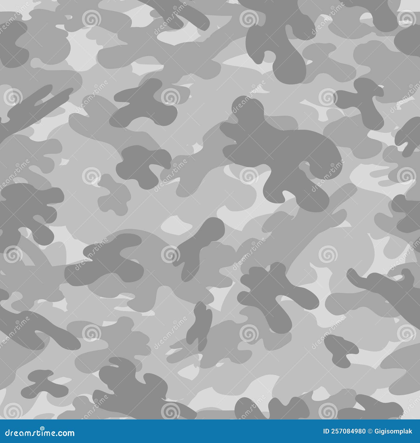 Seamless Vector, Camouflage Brown Abstract Army Pattern Stock Vector ...