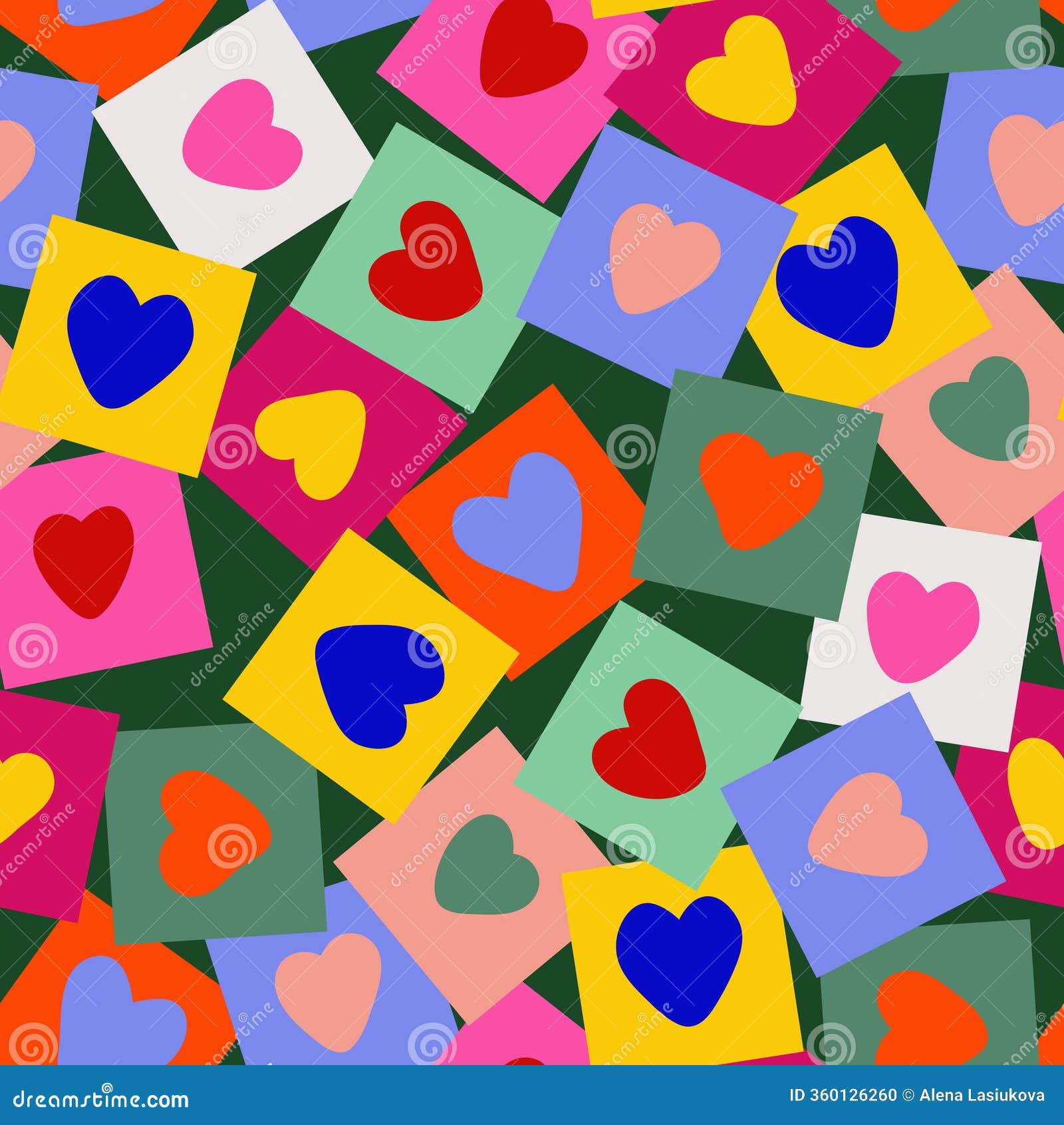 Seamless Vector Checkered Pattern. Hand Drawn Checkerboard with ...