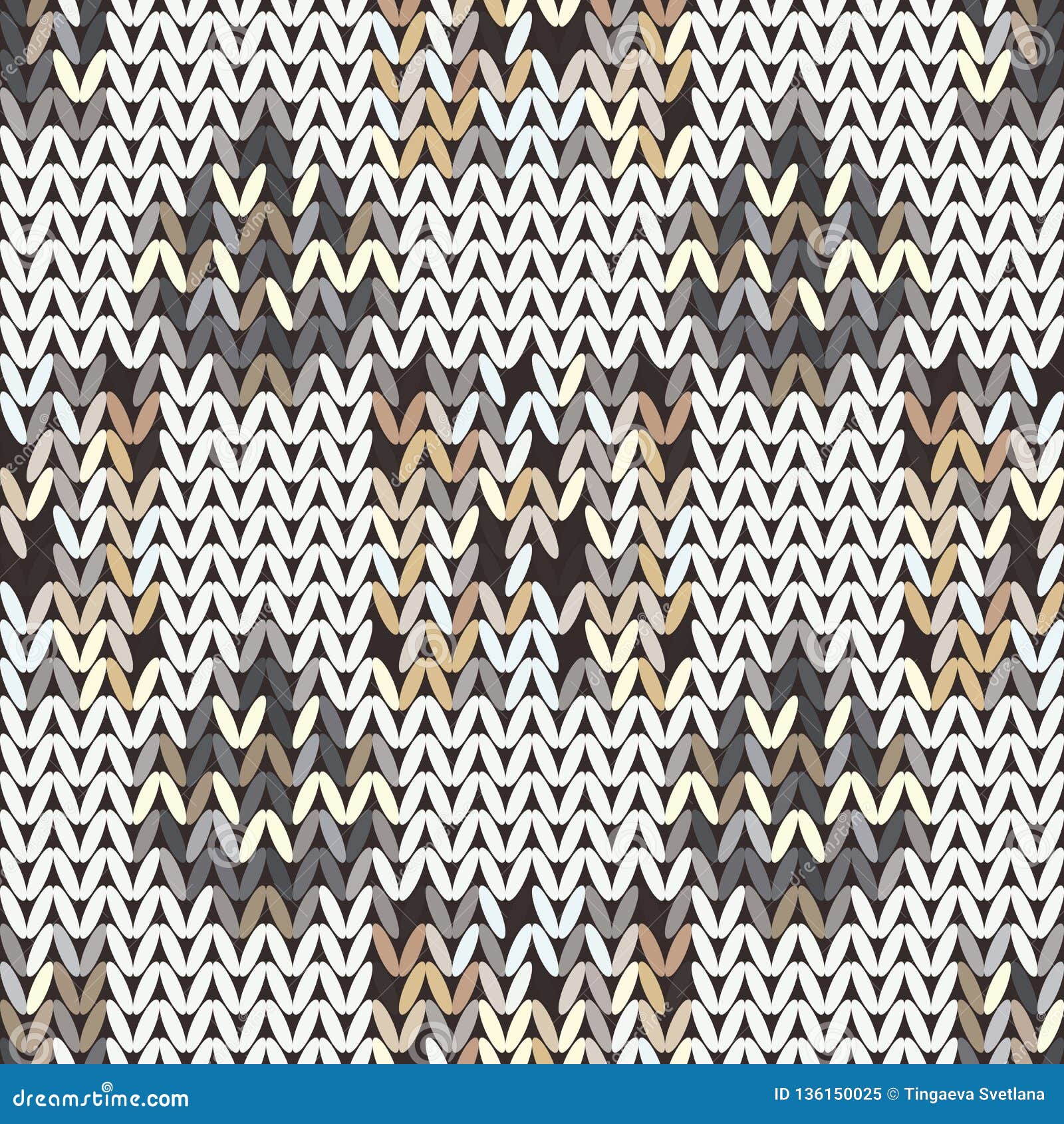 Seamless Vector Chevron Pattern Fabric Textile Stock Vector ...