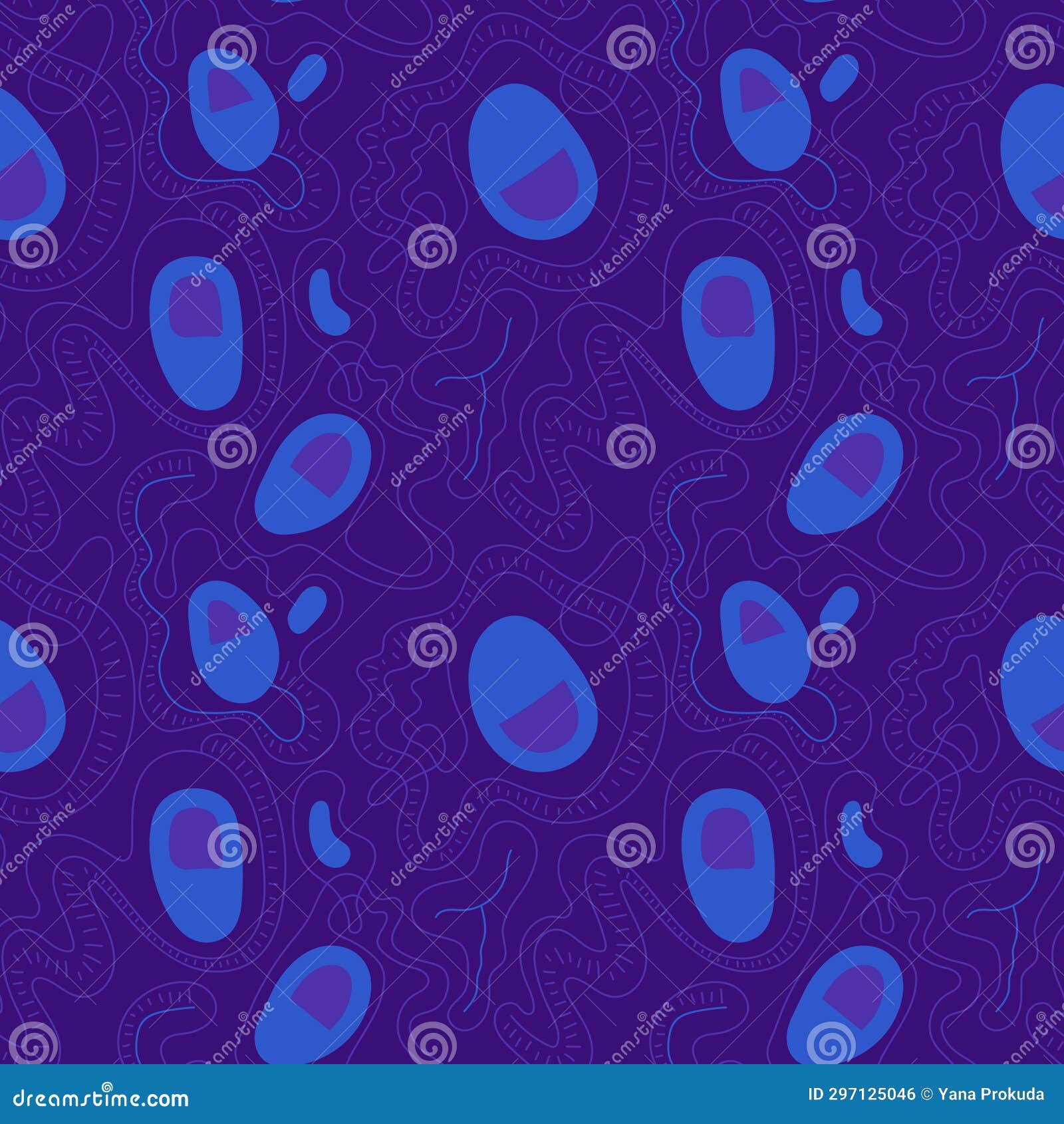 Seamless Vector Colorful Hippy Pattern. Unique Arts | CartoonDealer.com ...