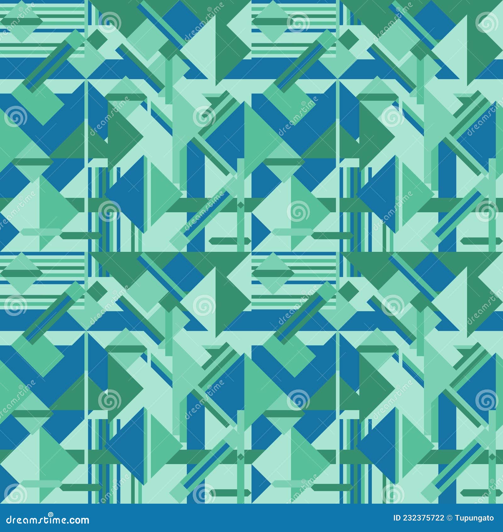 Seamless Vector - Cool Geometric Pattern Stock Vector - Illustration of ...