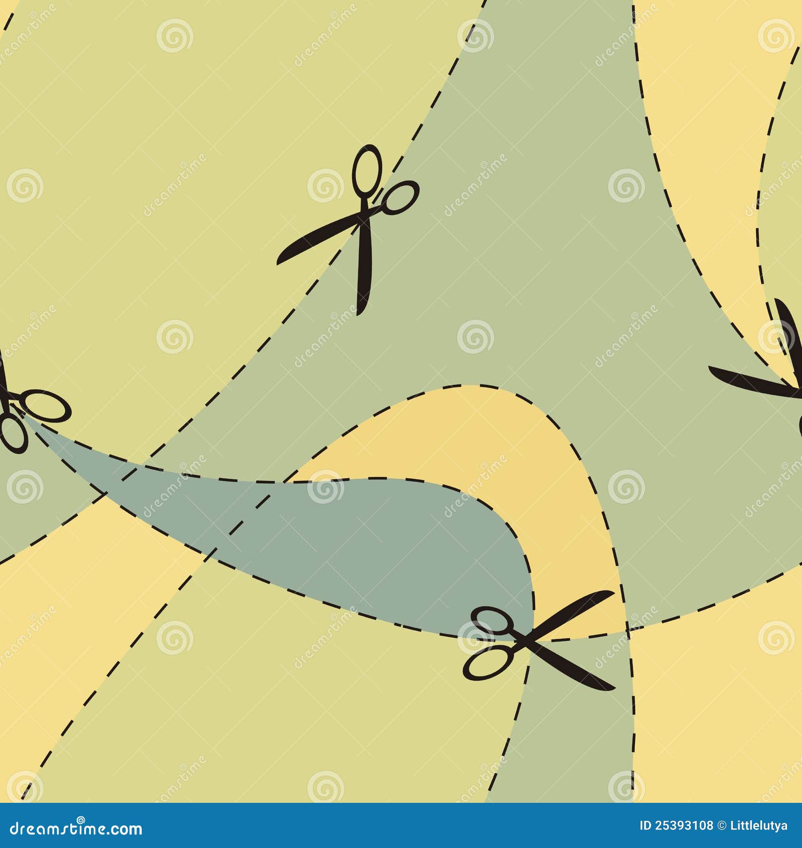 Seamless Vector Cutout Pattern Stock Vector - Illustration of game ...