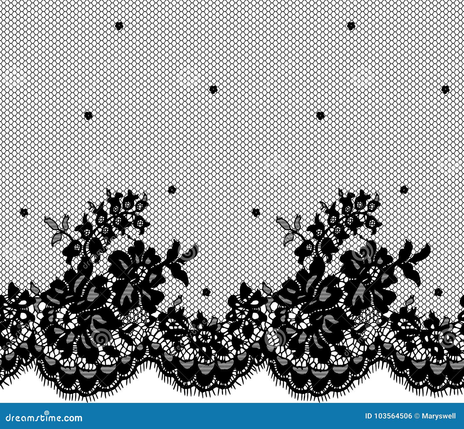 PrintSeamless Vector Pink Lace Stock Vector - Illustration of decor ...