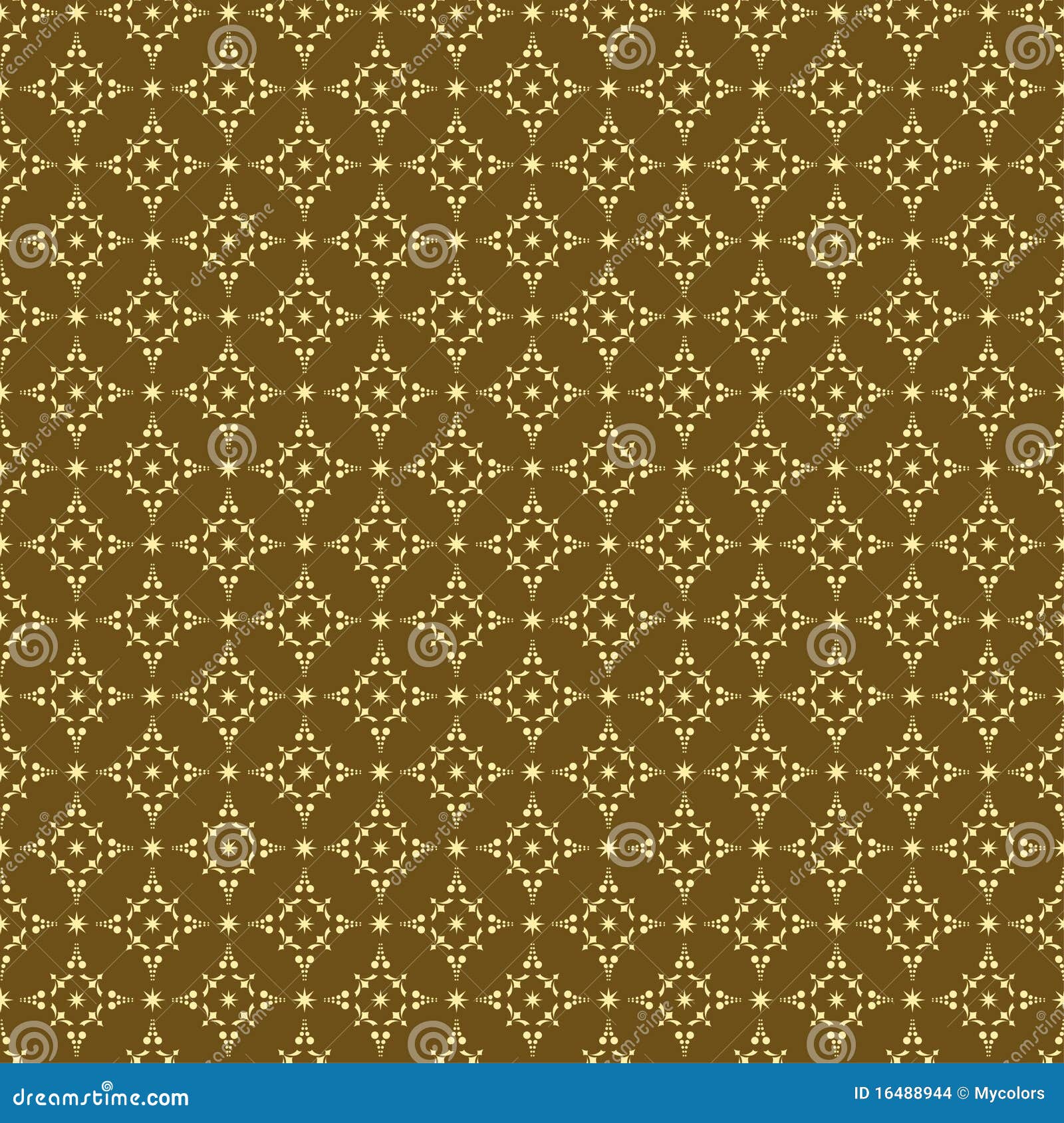 Seamless Vector Geometric Dark Beige Texture Stock Vector ...