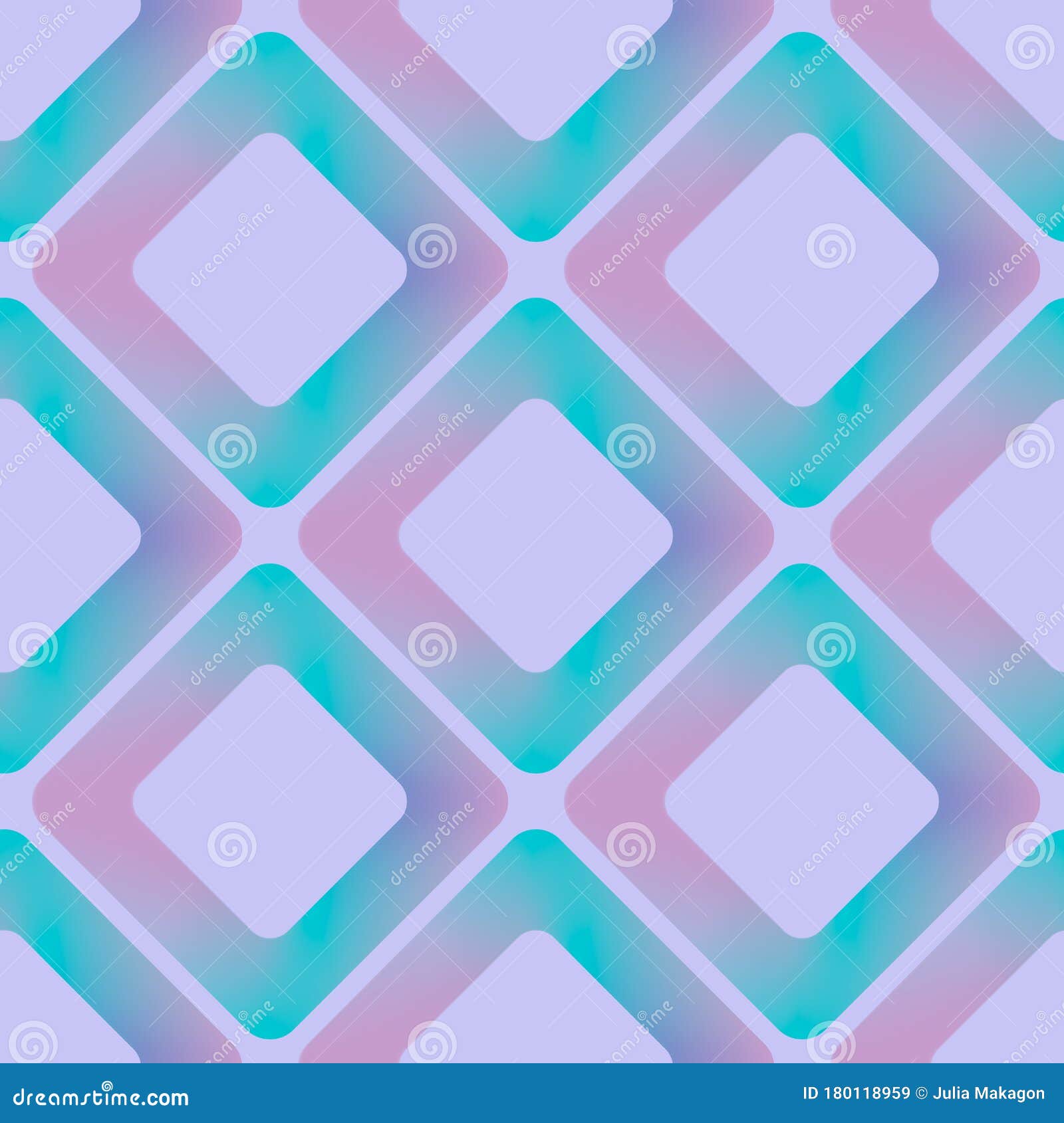 A Seamless Vector Geometric Pattern Consisting of Pink and Blue ...
