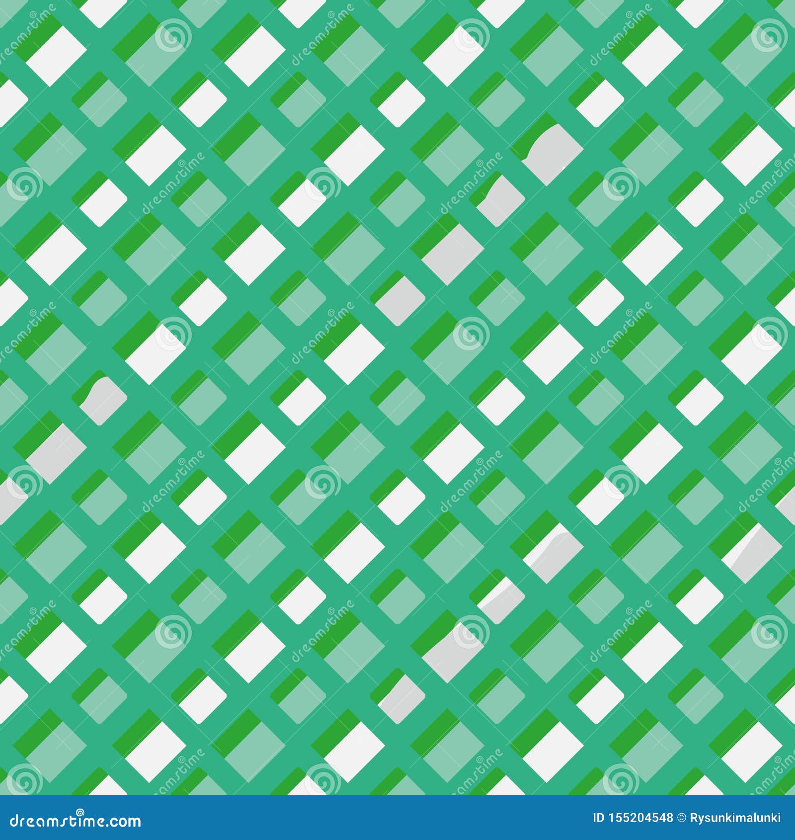 Seamless Vector Geometric Pattern with Diagonal Dashed Lines in Mint ...