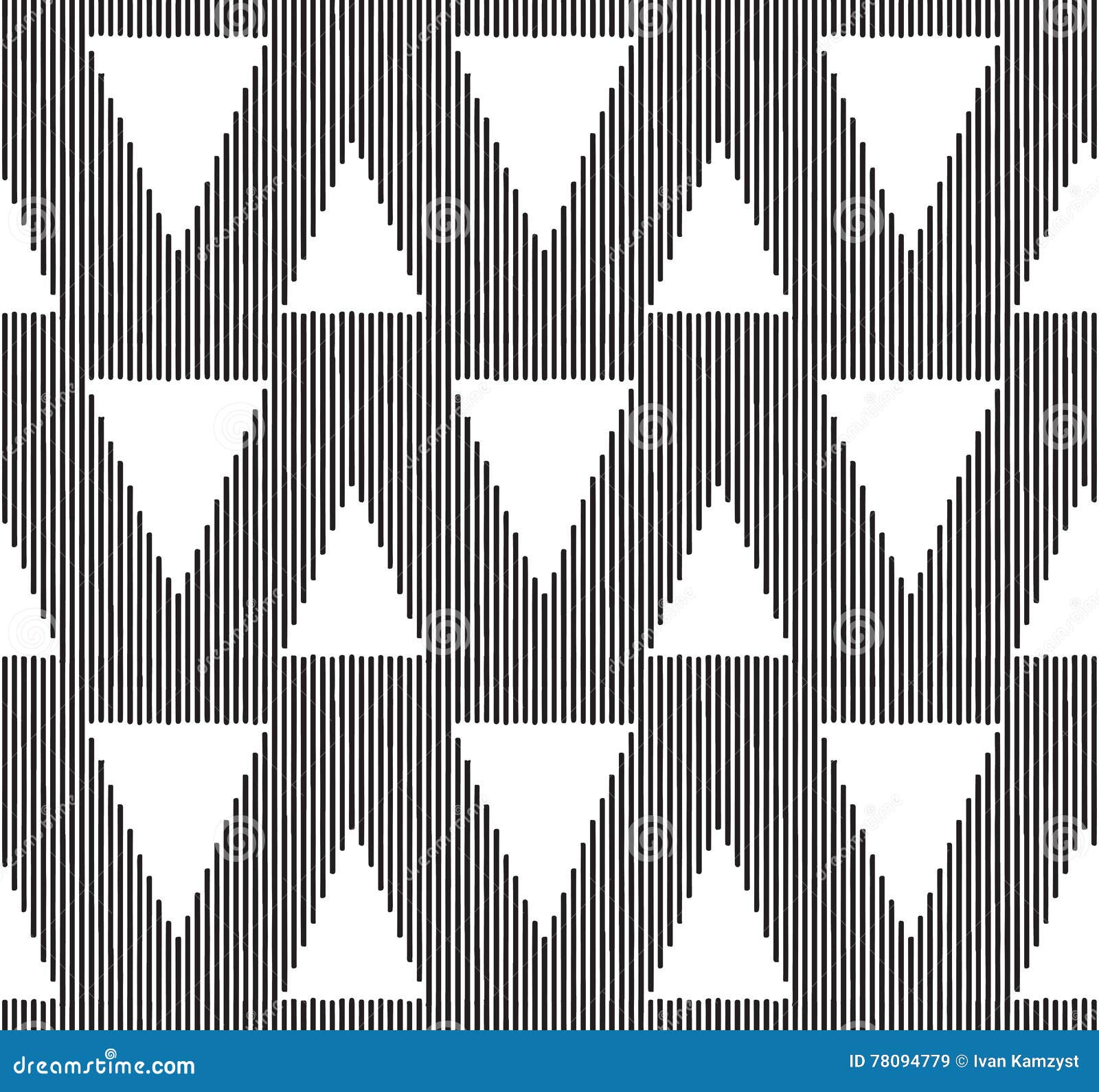 Seamless Vector Geometric Pattern Stock Vector - Illustration of modern ...
