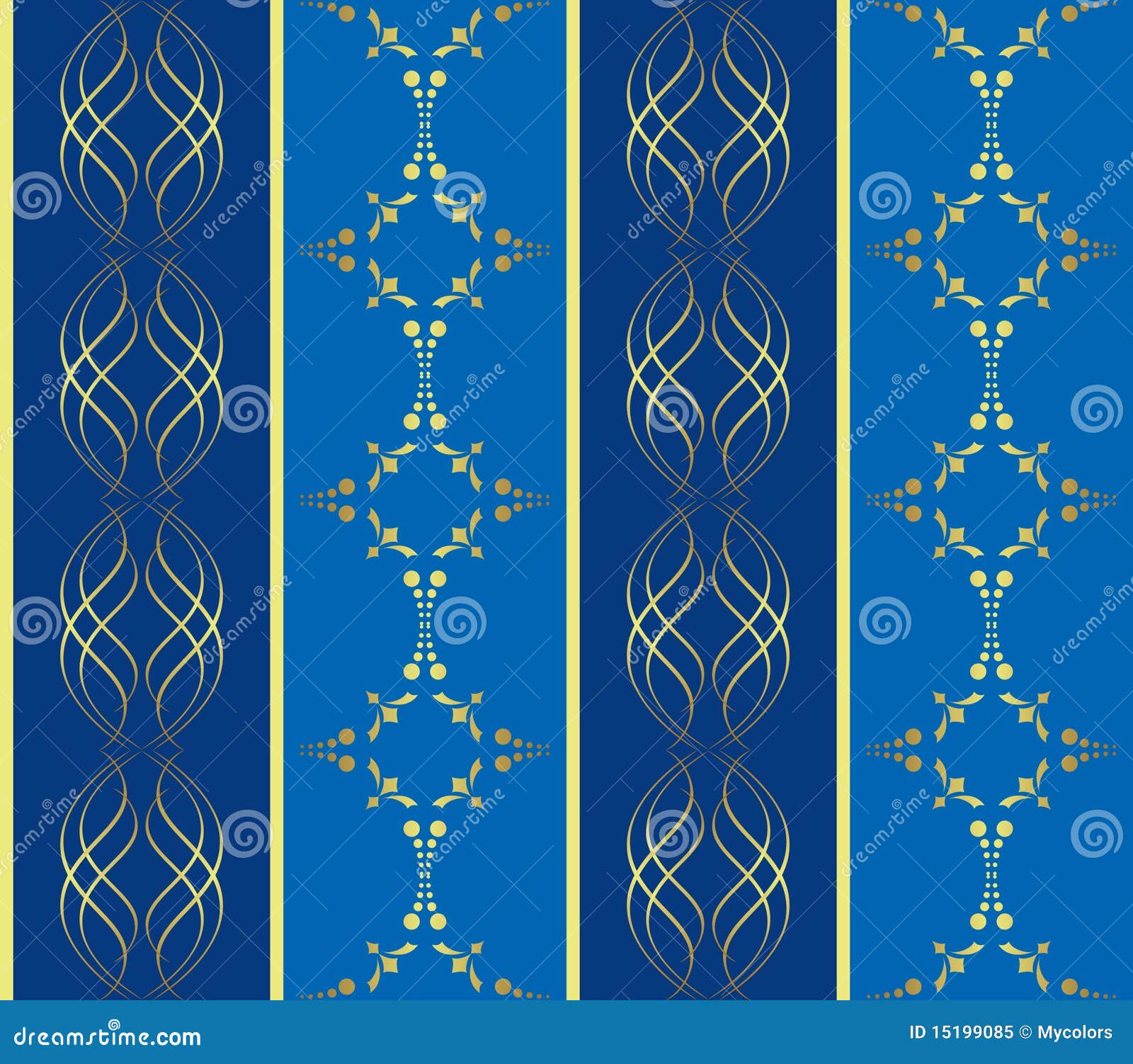 Seamless Vector Geometrical Texture with Bands Stock Vector ...