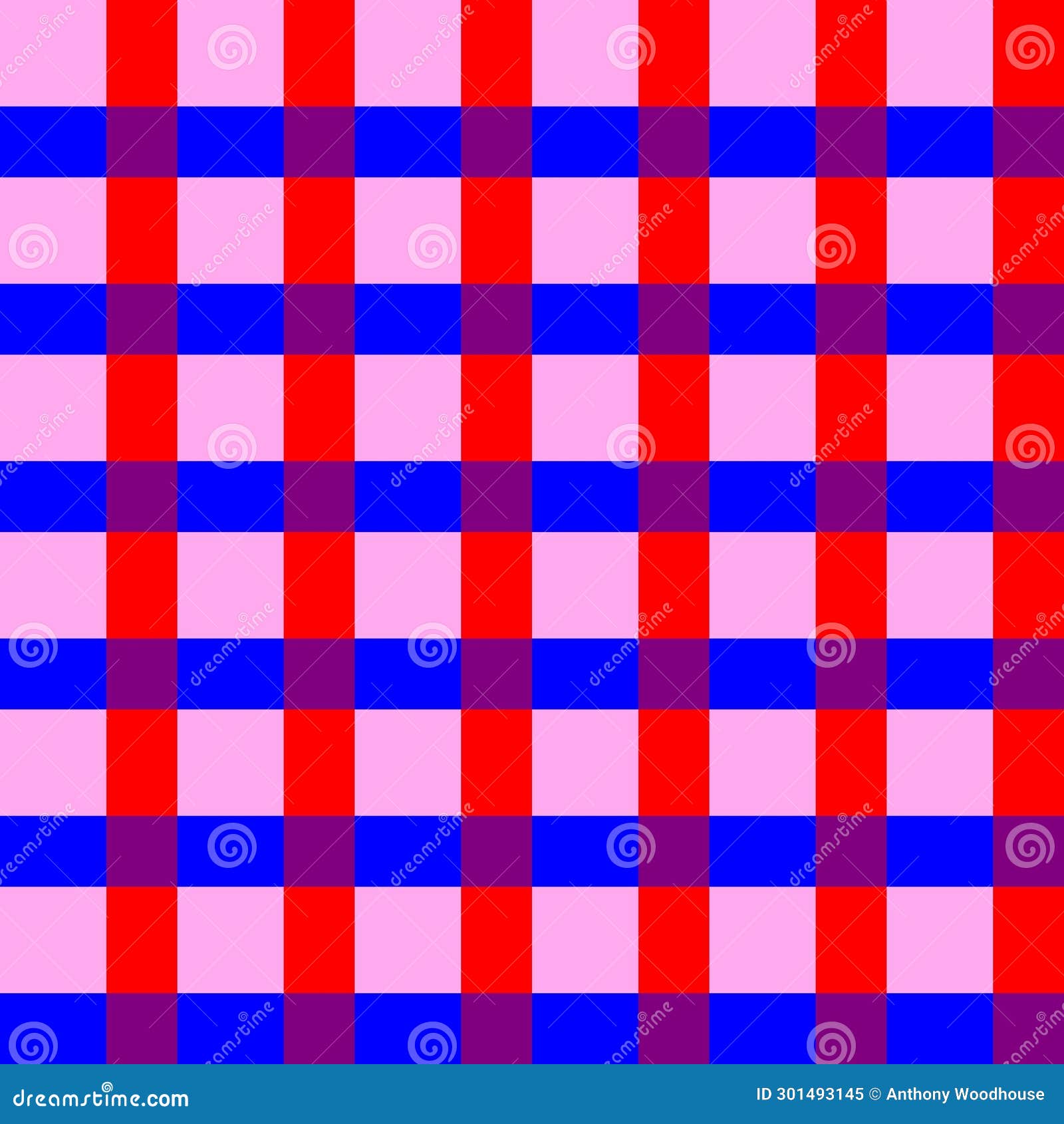 Seamless Vector Graphic of Parallel Red and Blue Lines Intersecting at ...