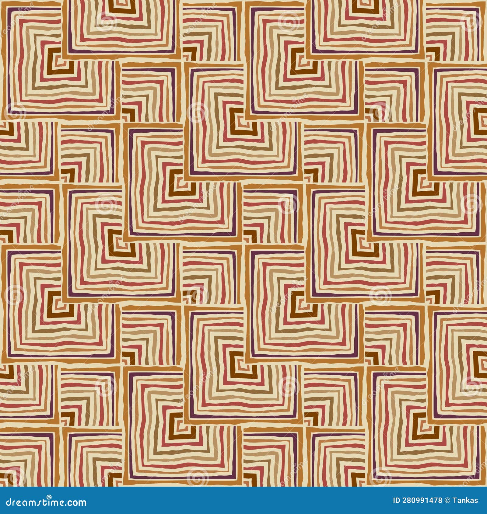 Seamless Vector Image. Beige Herringbone Geometric Pattern . Tribal ...