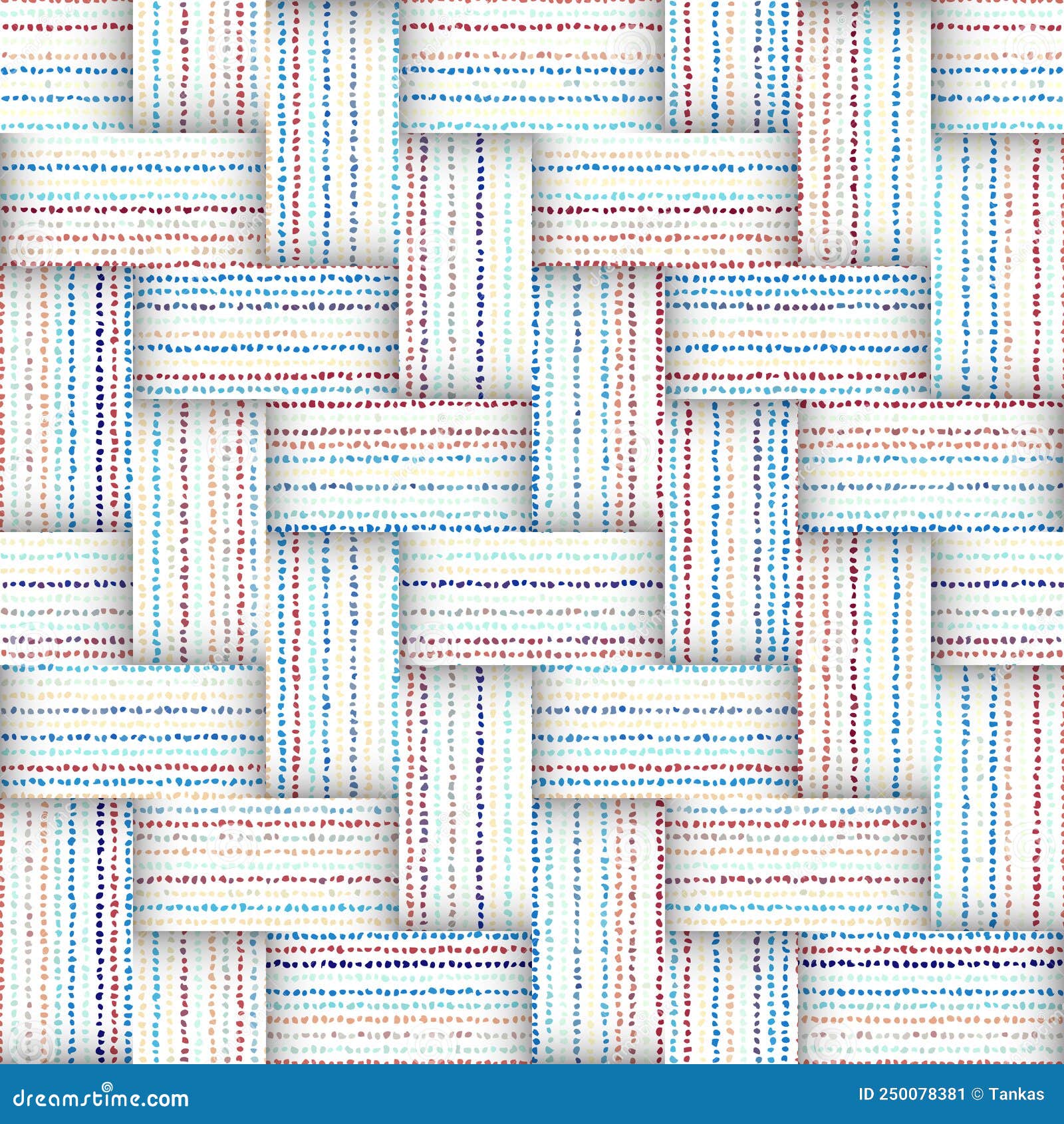 Patchwork Textile Pattern. Seamless Quilting Design Background. Stock ...