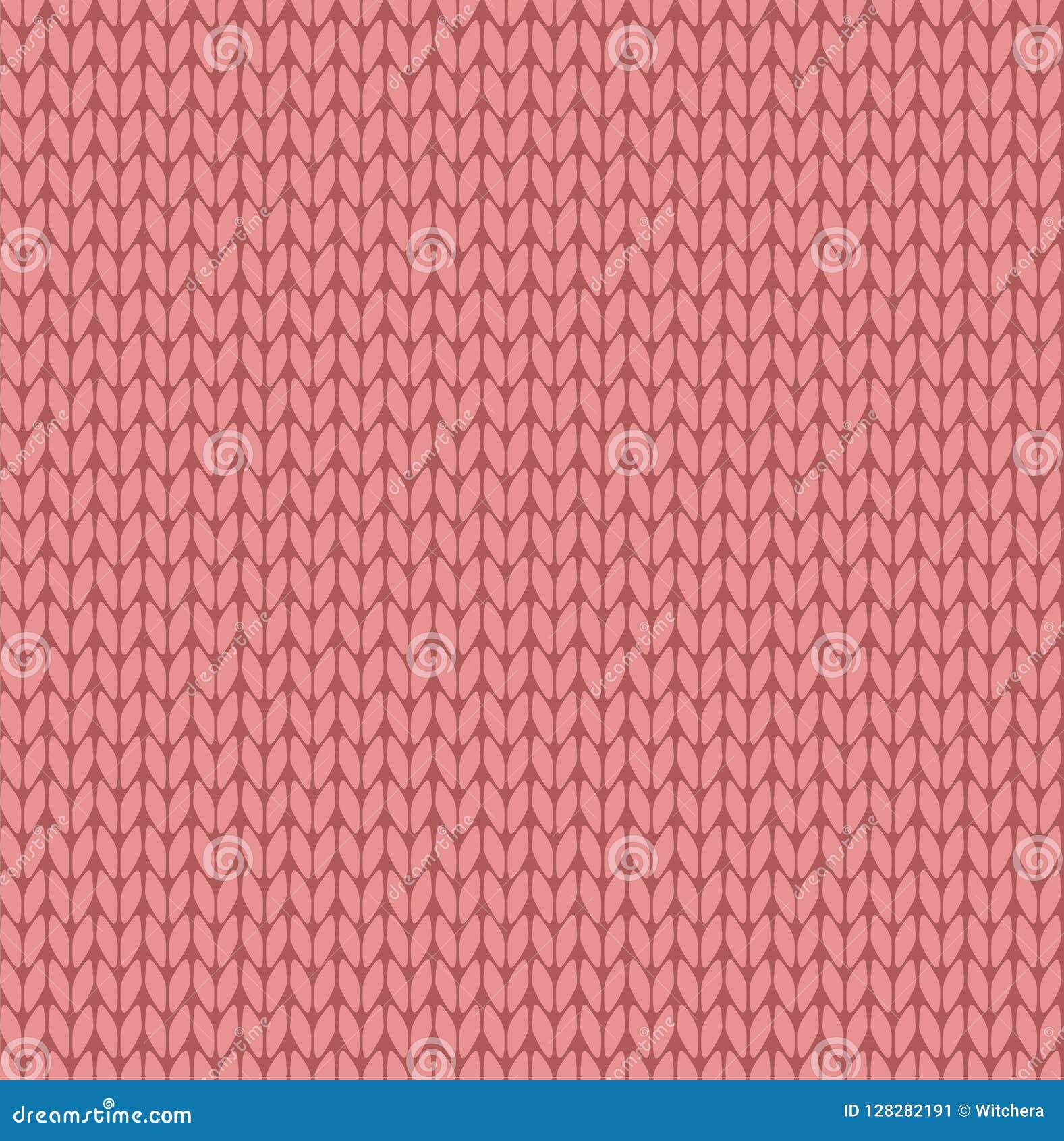 Seamless Vector Knitting Pattern Stock Vector - Illustration of textile ...