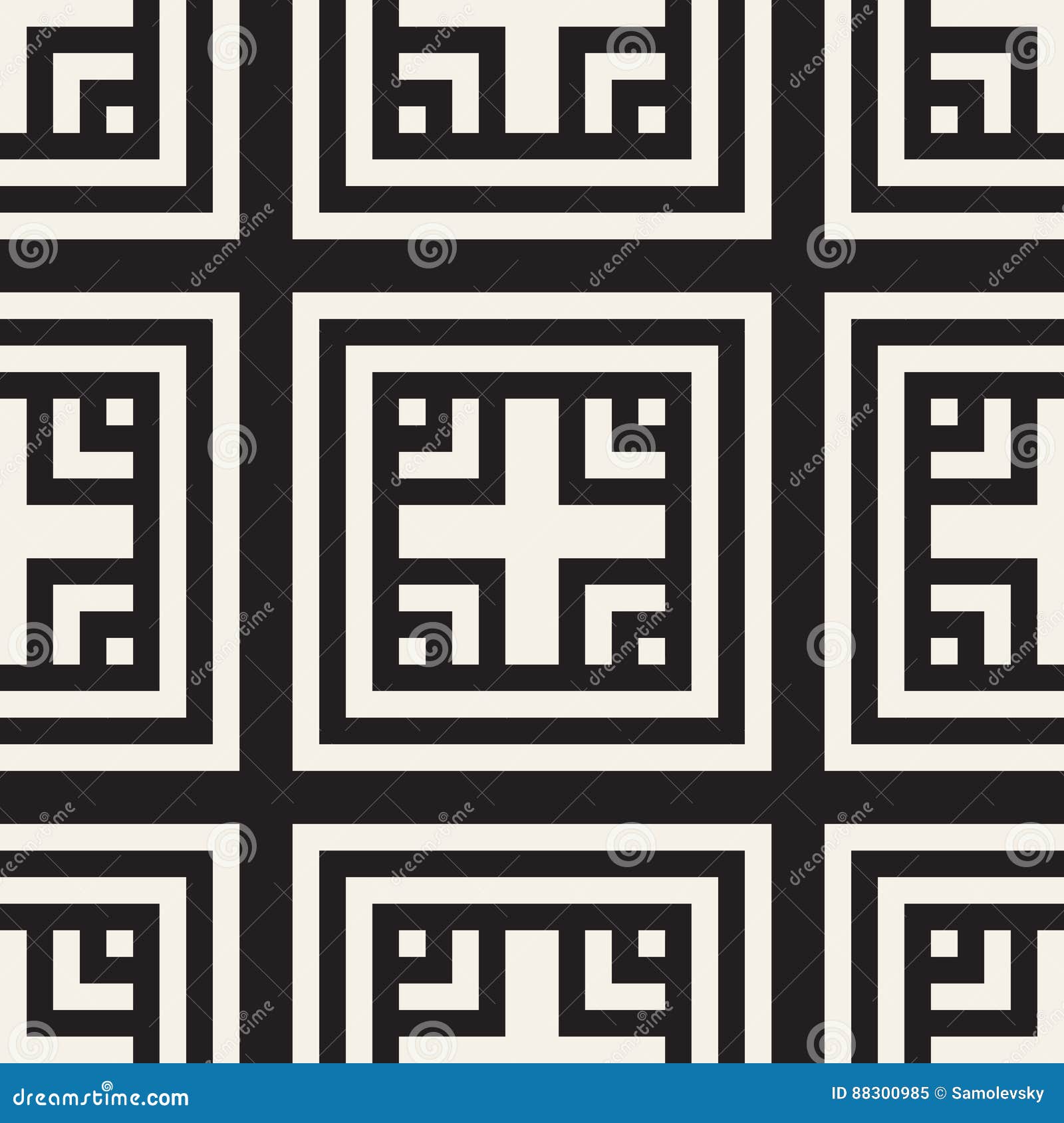 Seamless Vector Pattern. Abstract Geometric Background. Elegant Stripes ...