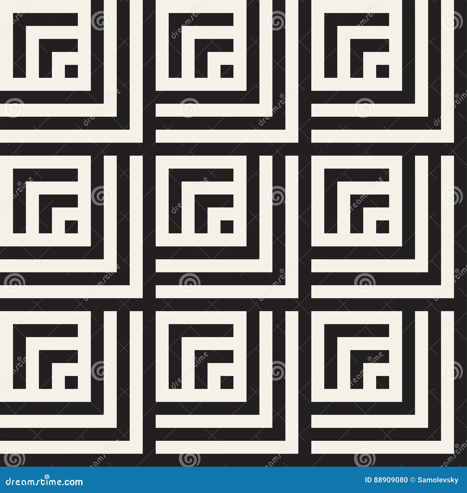 Seamless Vector Pattern. Abstract Geometric Background. Elegant Stripes ...