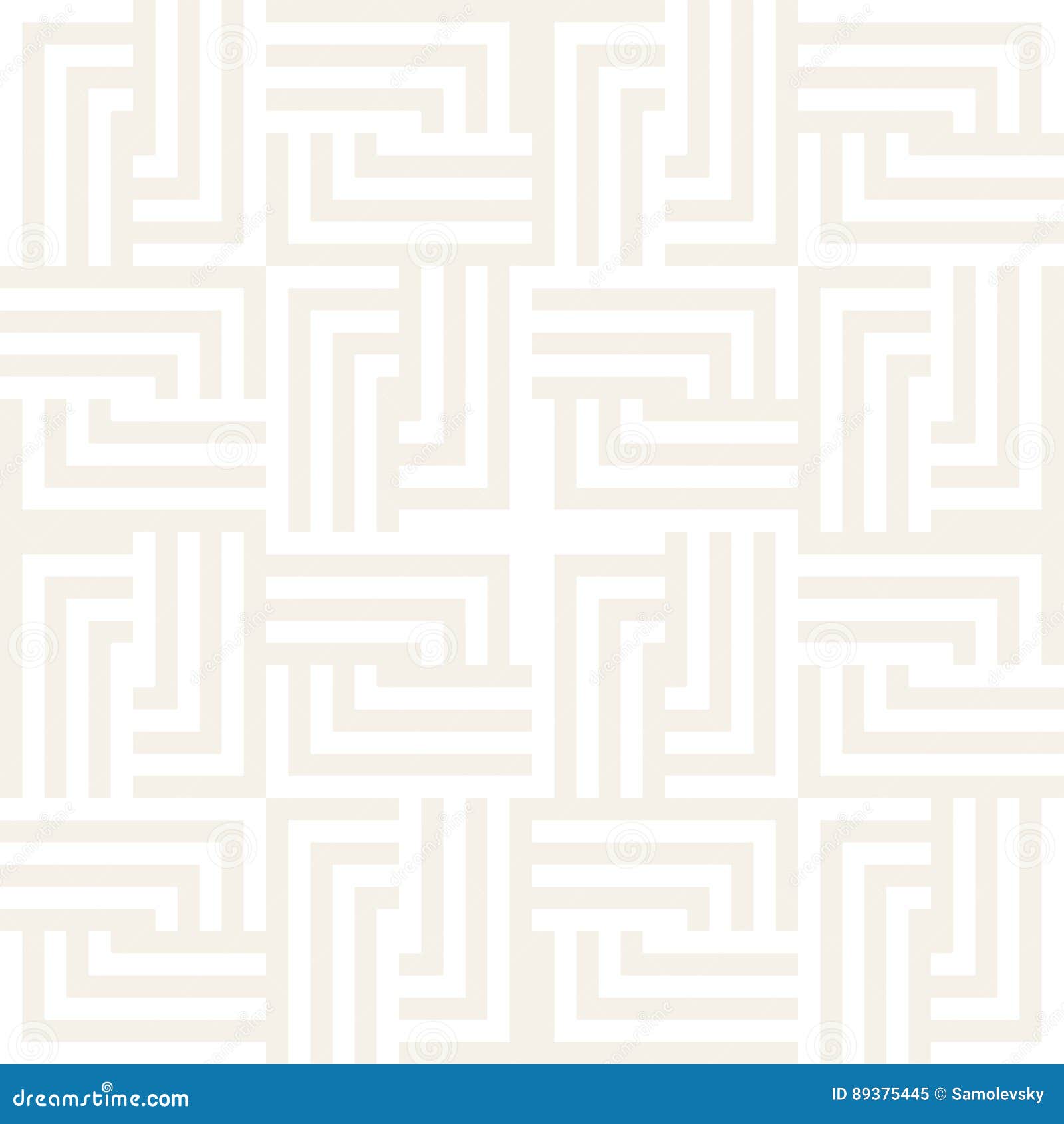 Seamless Vector Pattern. Abstract Geometric Background. Linear Grid ...