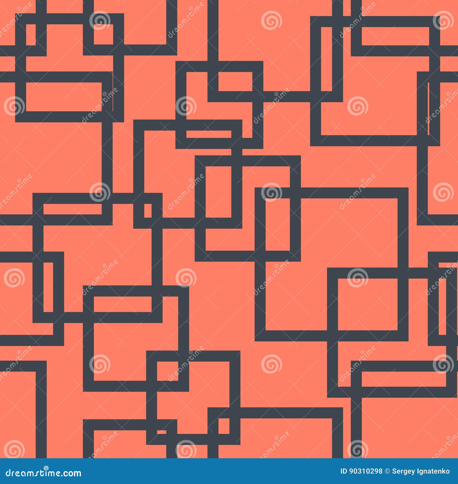 Seamless Vector Pattern. Abstract Geometric Background. Linear ...