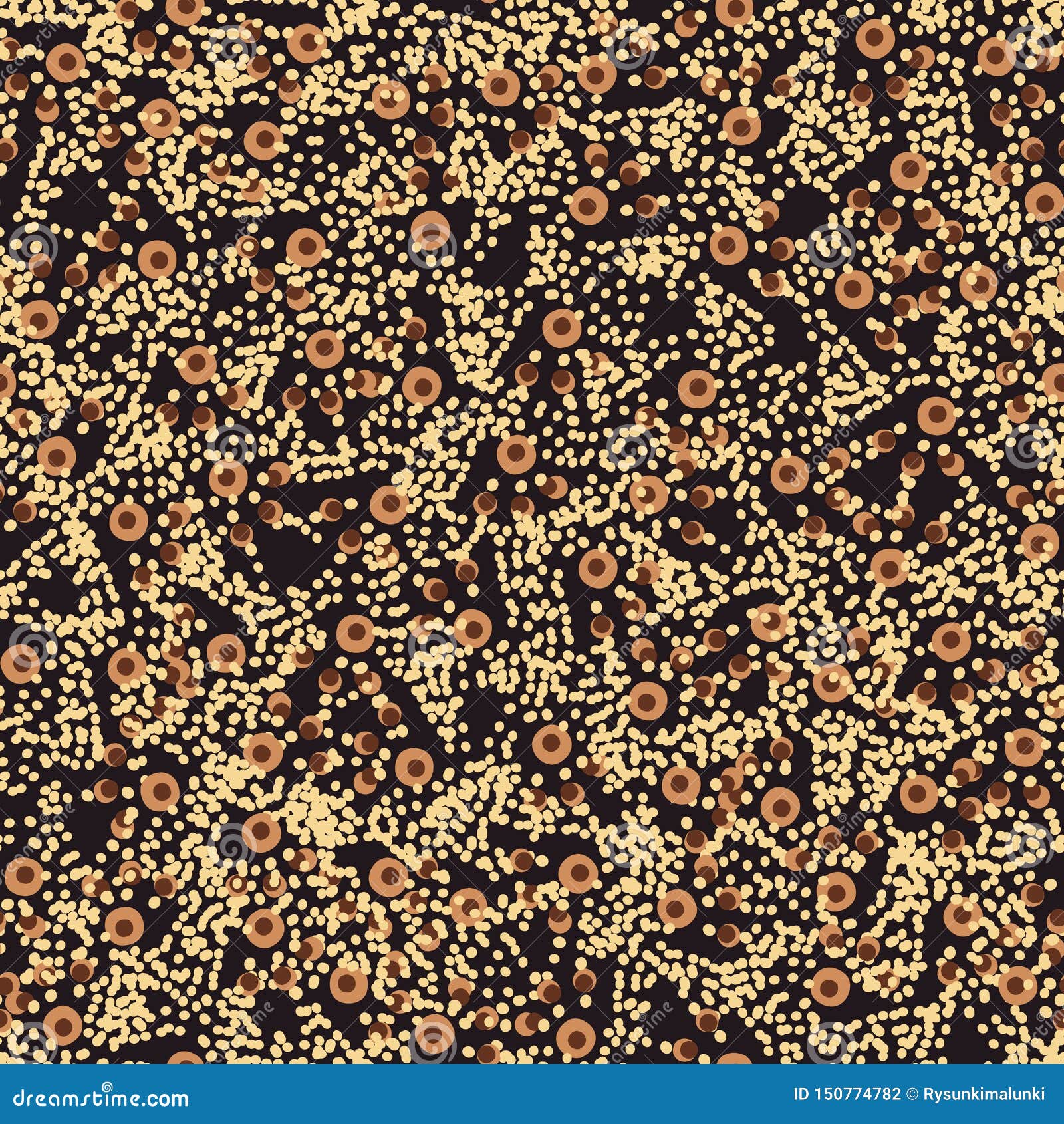 Seamless Vector Pattern with Abstract Texture Formed by Small Dots ...