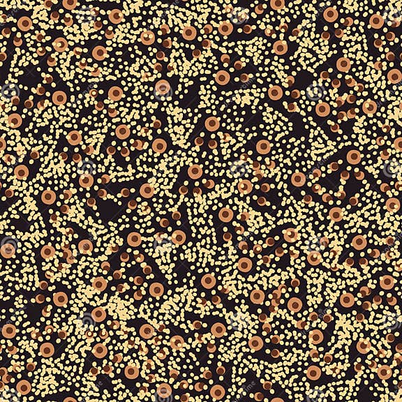 Seamless Vector Pattern with Abstract Texture Formed by Small Dots ...