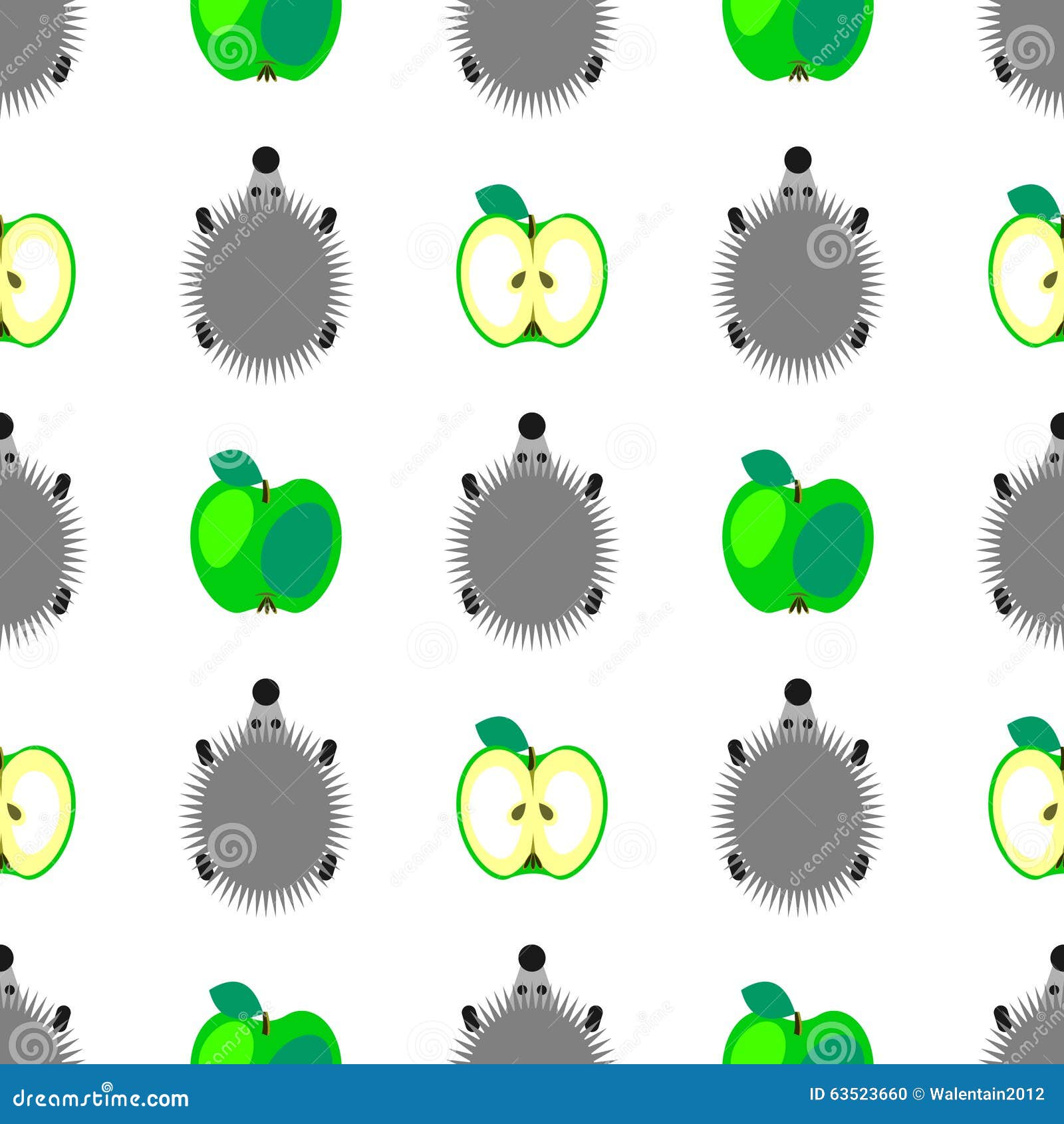 Decorative Light Pattern Apples Stock Illustrations – 232 Decorative ...