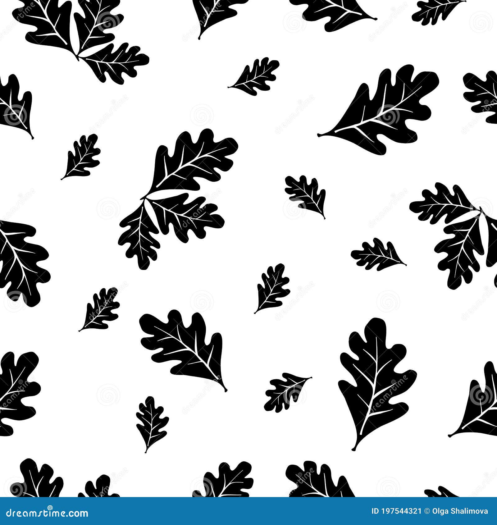 Oak Leaf Outline Template