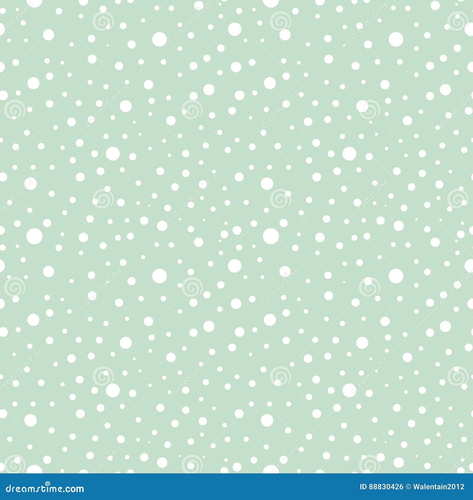 Seamless Vector Pattern with Dots. Simple Graphic Design. Dotted ...