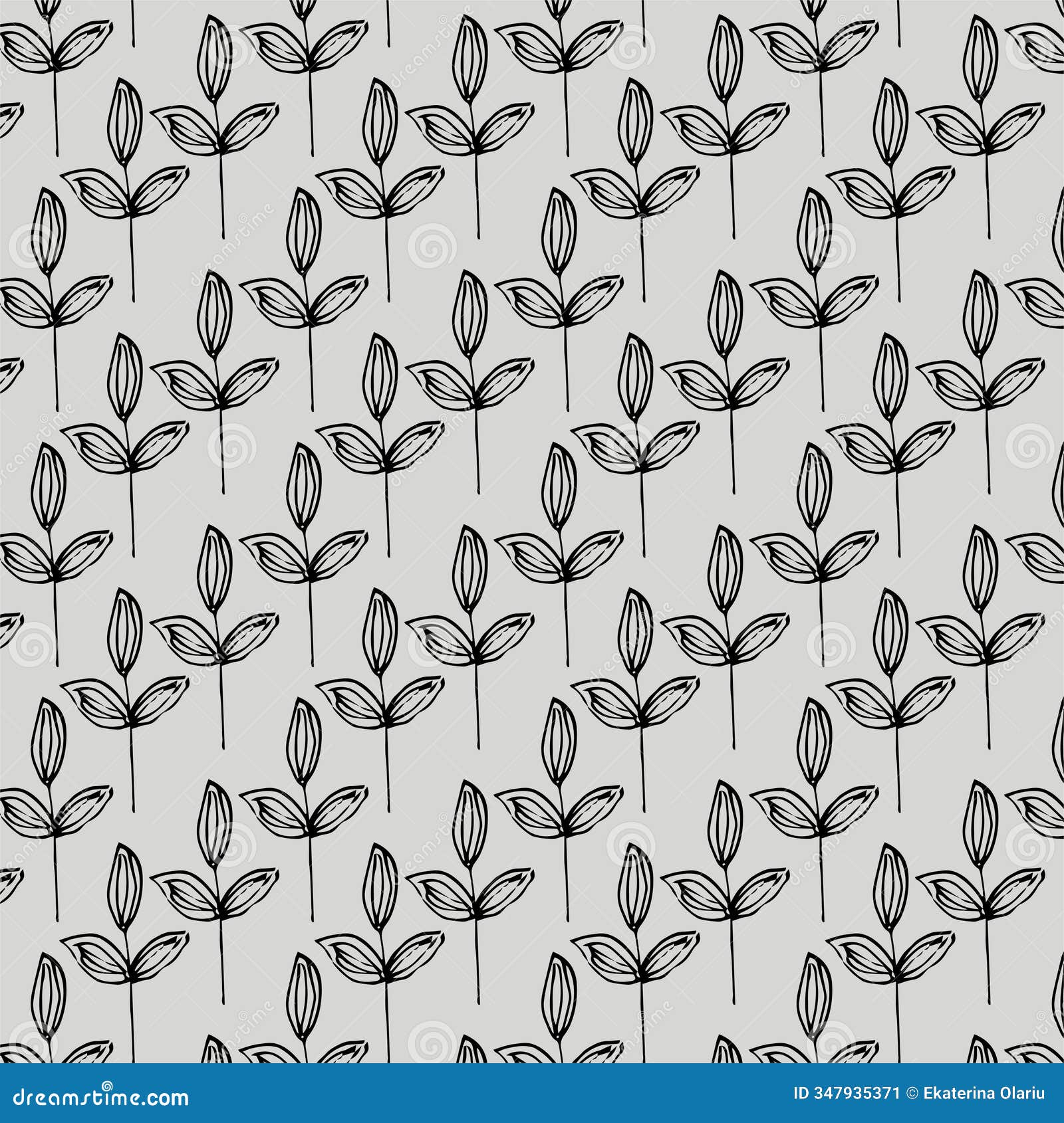 Neutral Grey French Seamless Vector Pattern | CartoonDealer.com #46520347