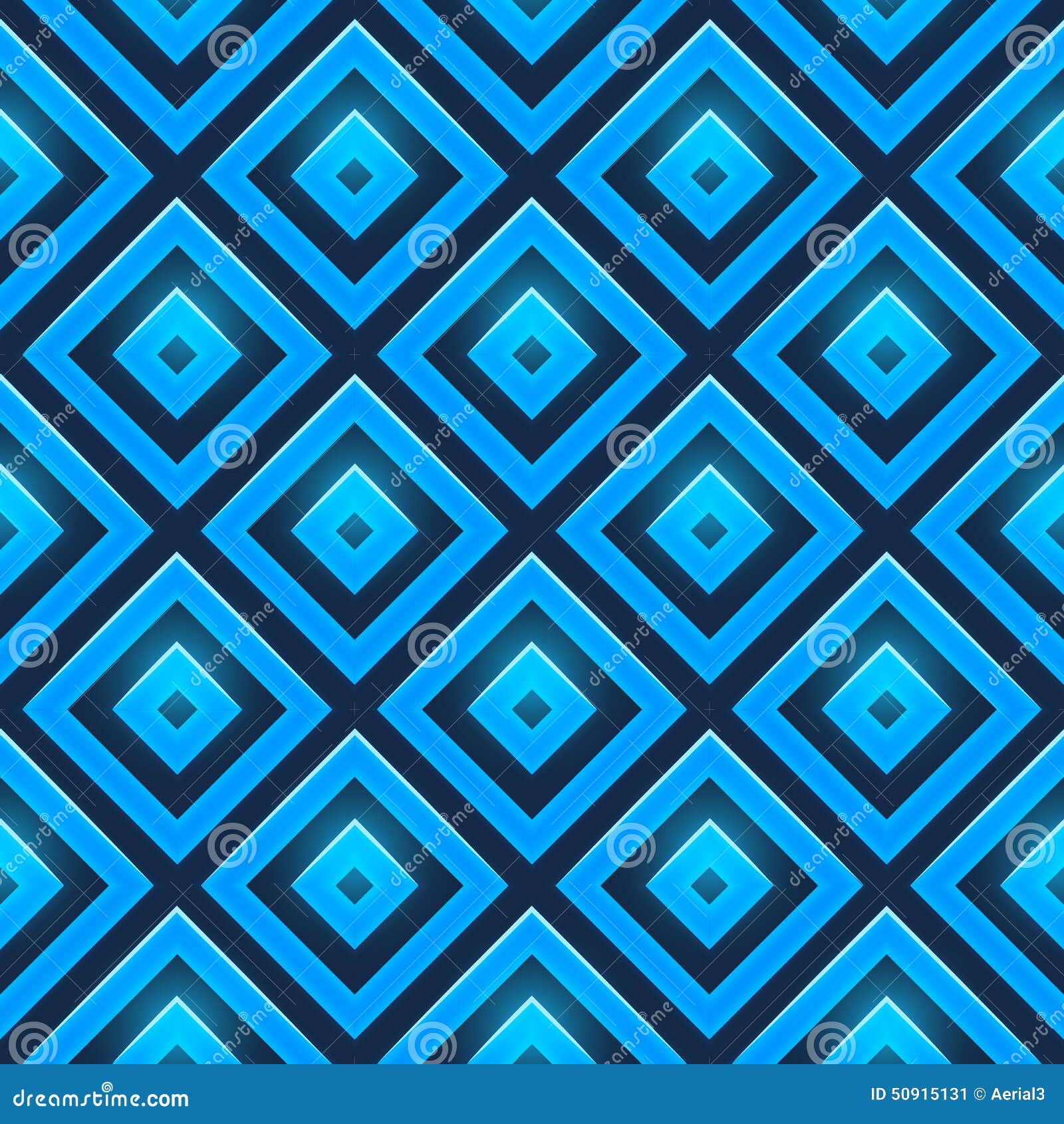 Seamless Vector Pattern with Glossy Squares Stock Vector - Illustration ...