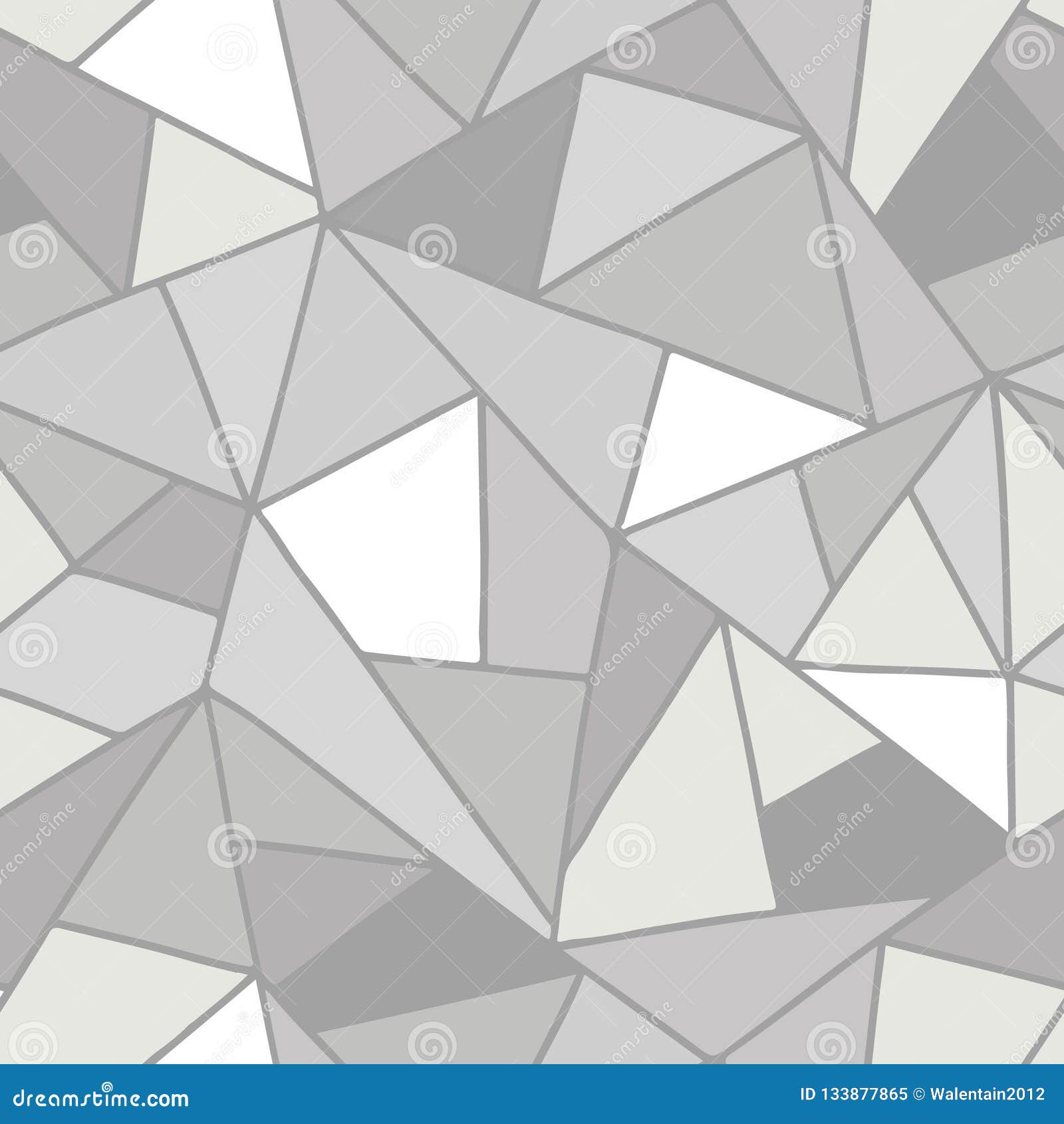 Seamless Vector Pattern, Lined Asymmetric Geometric Background with ...