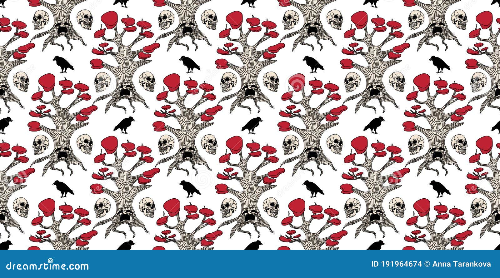 Men Faces In Tree Silhouette Optic Art Symbol Vector Illustration ...