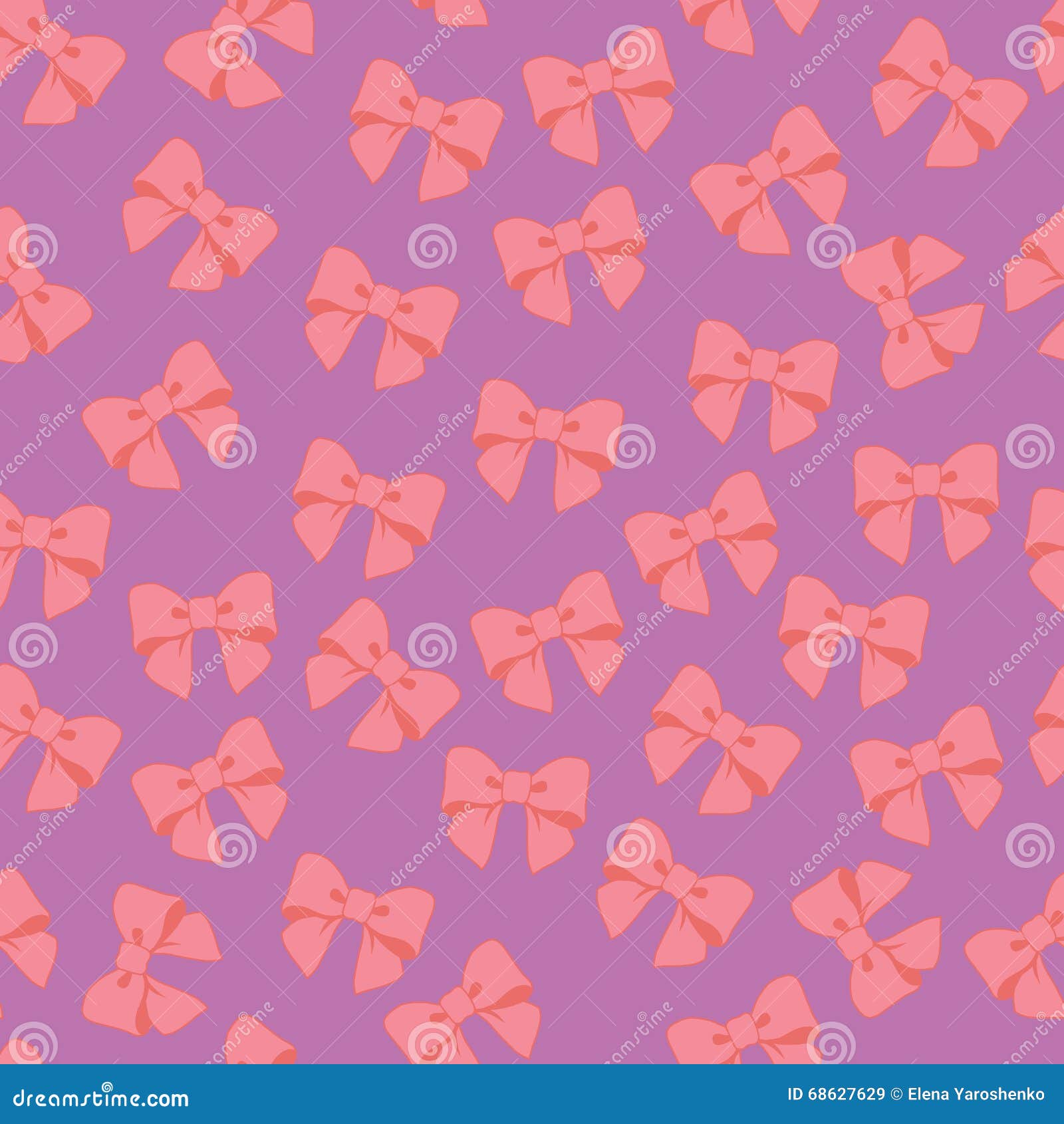 Pastel Bows Background Pattern Stock Photo | CartoonDealer.com #2887104