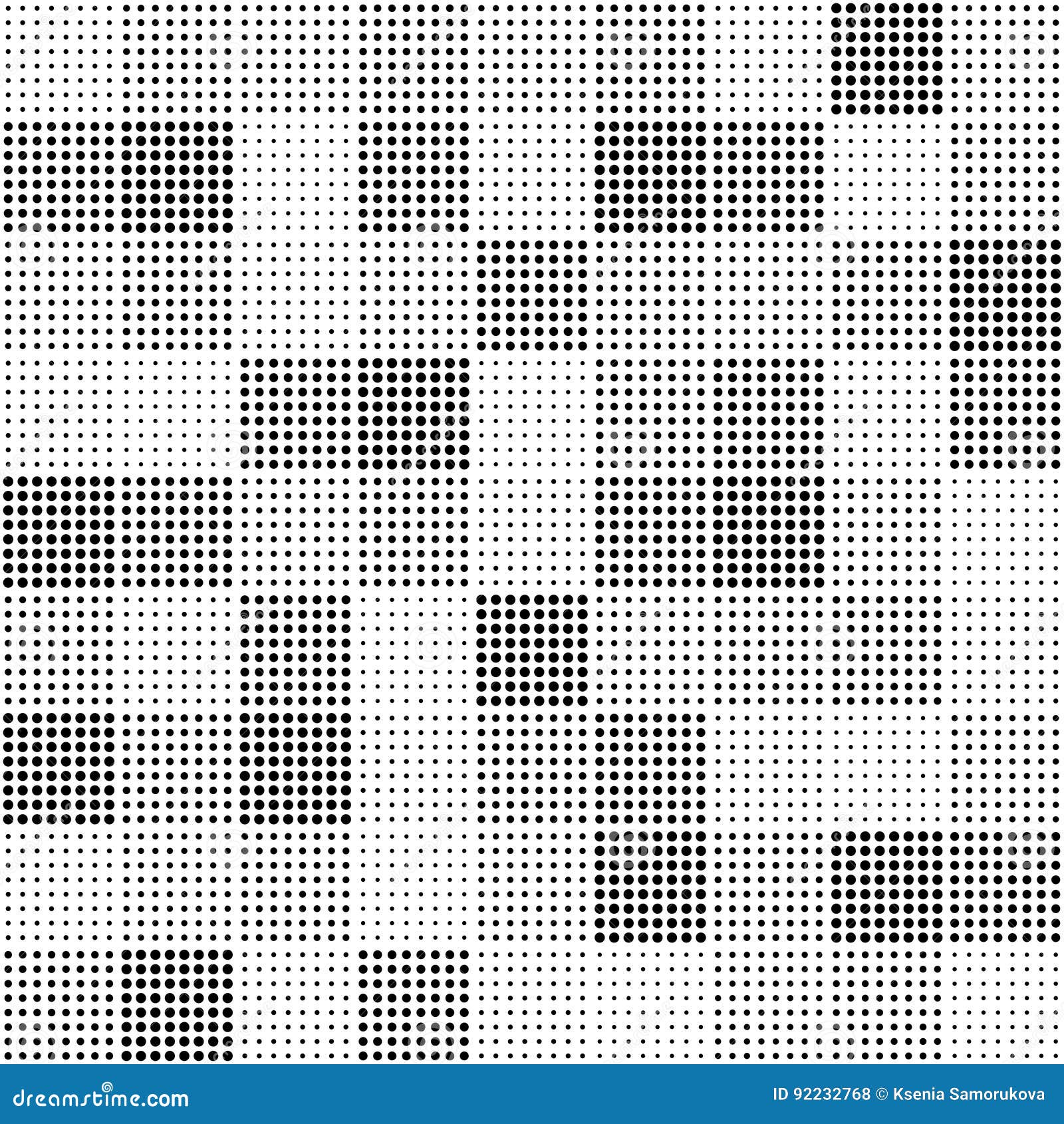 Seamless Vector Pattern - Point Squares Stock Vector - Illustration of ...