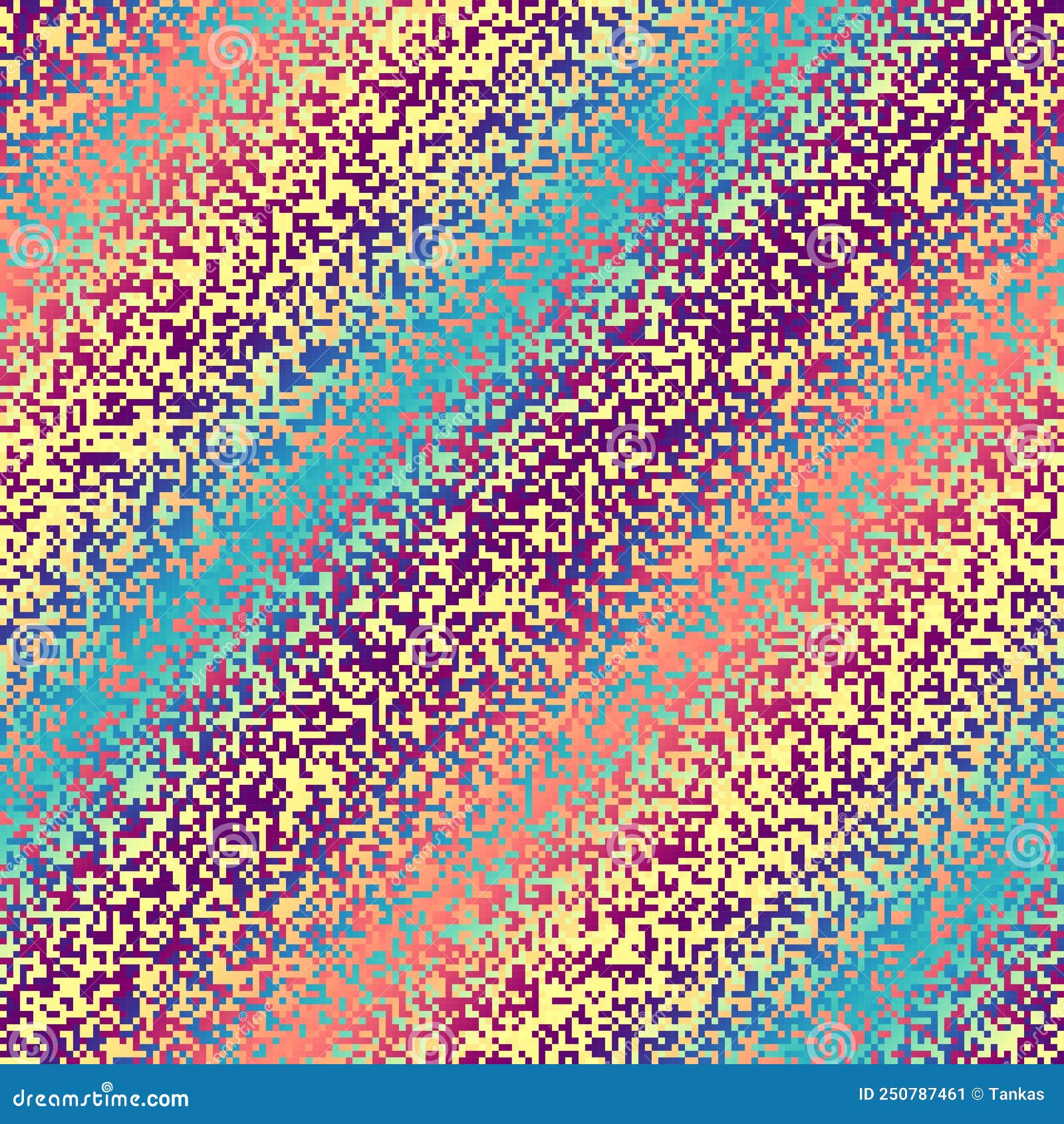 Pattern of a Random Small Dots. Seamless Image Stock Illustration ...