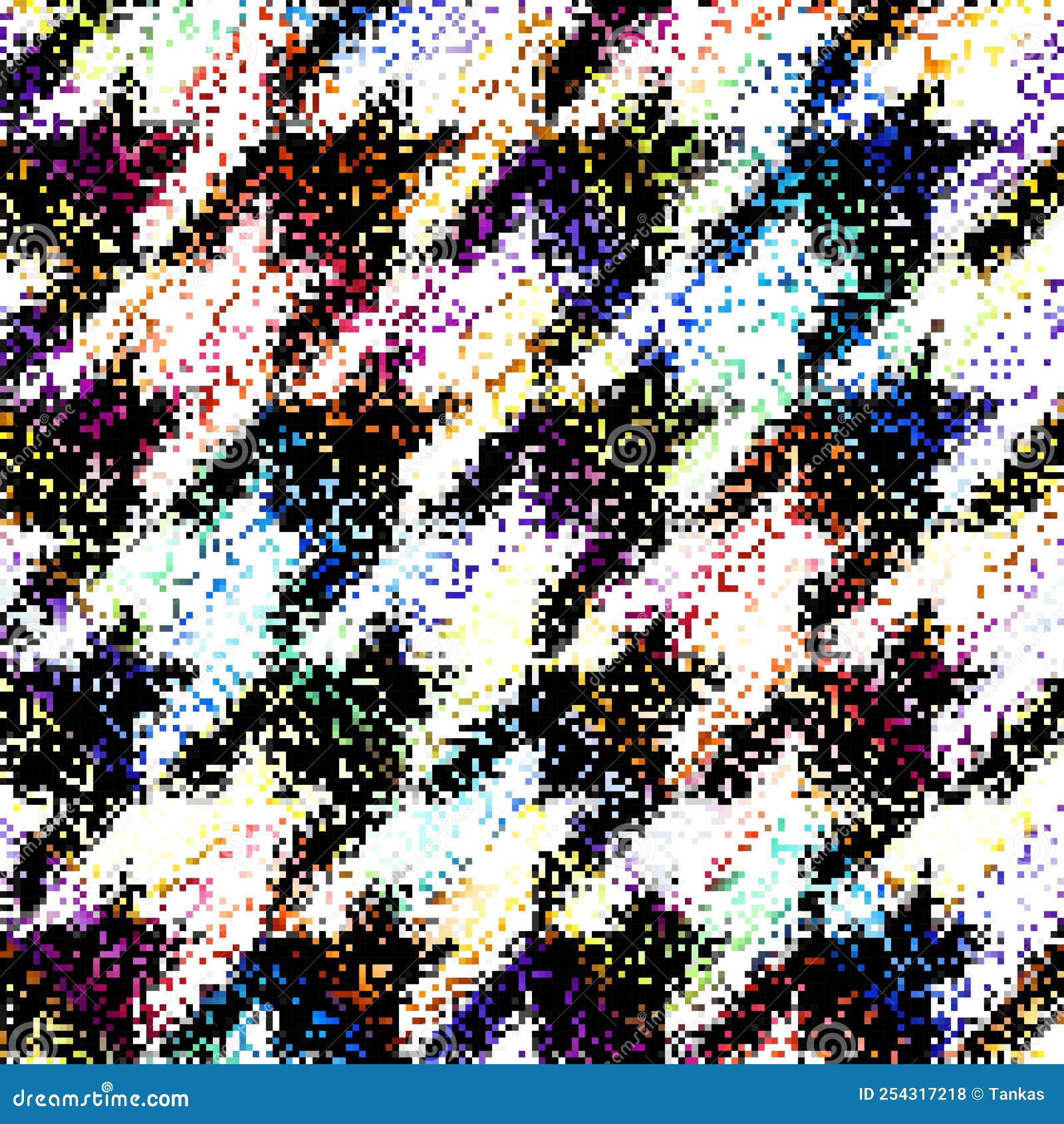 Pattern of a Random Small Dots. Seamless Image Stock Vector ...