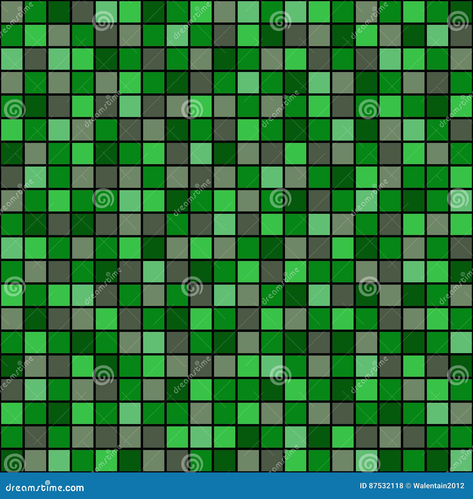 Seamless Vector Pattern with Squares. Simple Checkered Graphic Design ...