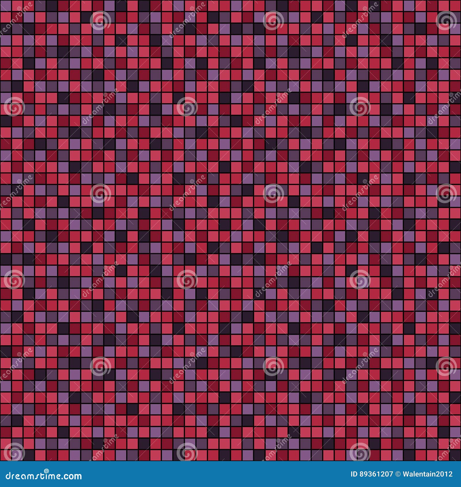 Seamless Vector Pattern with Squares. Simple Checkered Graphic Design ...